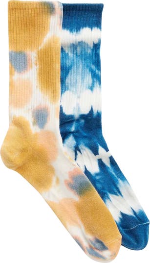 Abound Pack of 2 Tie Dye Crew Socks | Nordstromrack