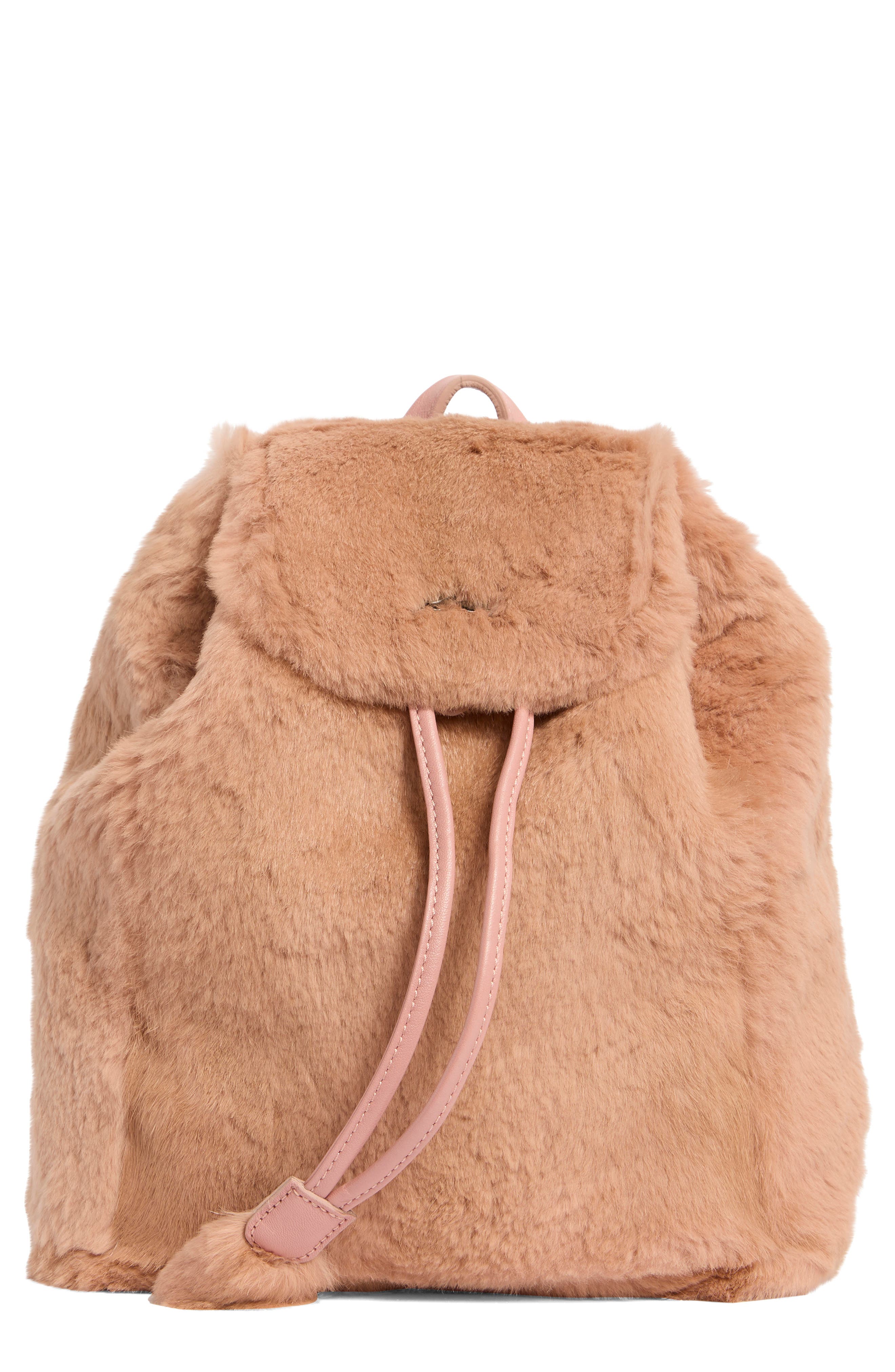 Longchamp Give Me A Hug Rabbit Hair Backpack | Nordstromrack