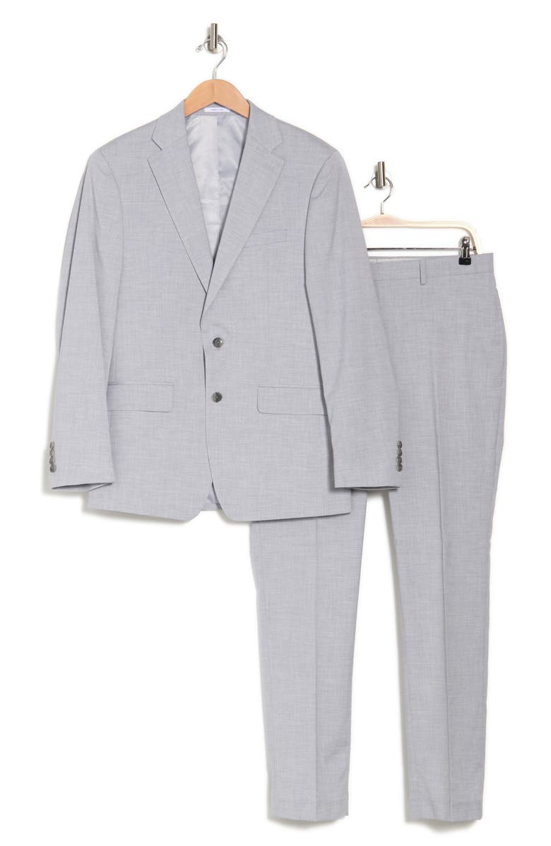 Calvin Klein Magee Plain Two Button Notch Lapel Slim Fit Suit ...