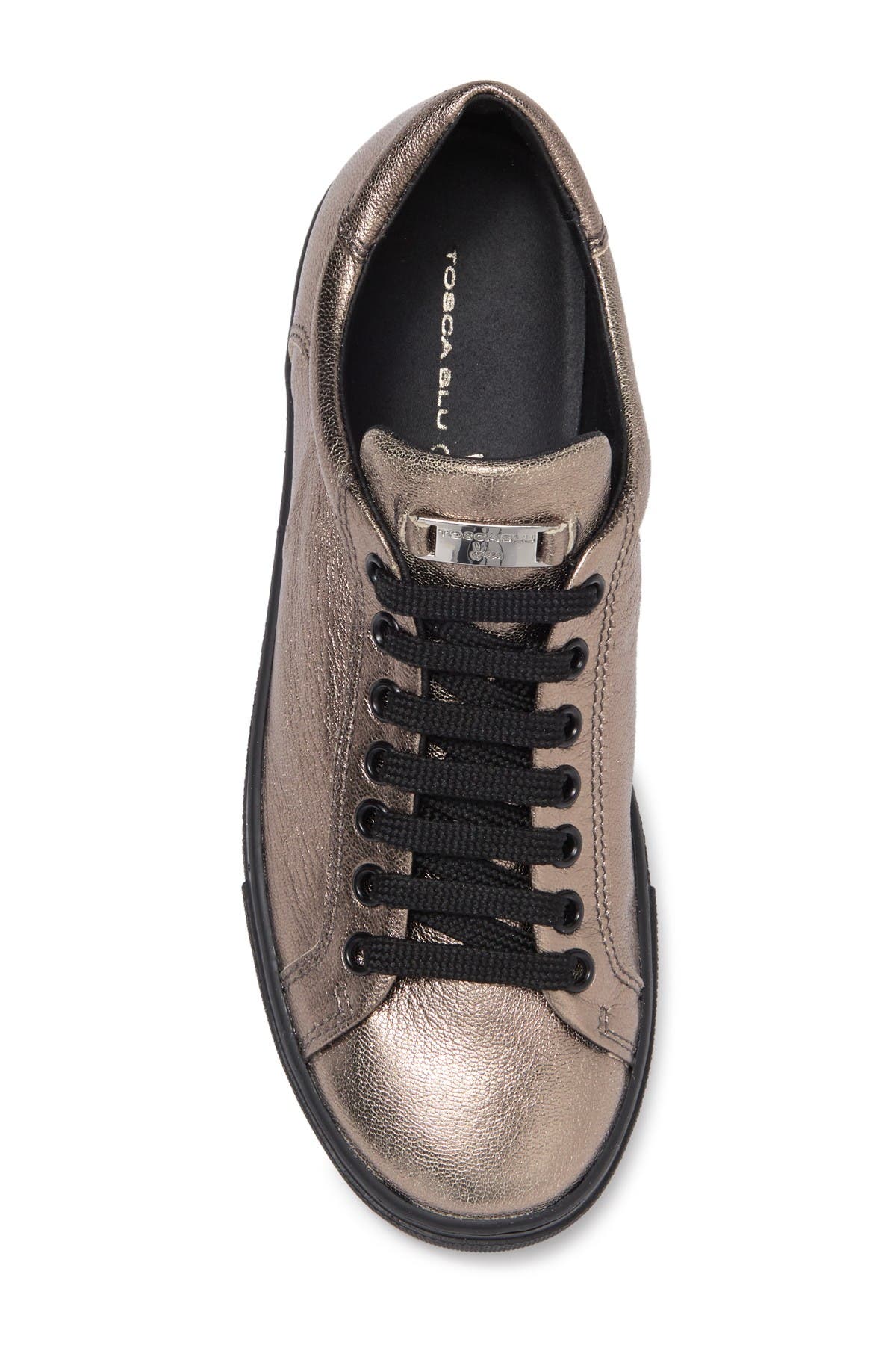 TOSCA BLU Cervinia Metallic Leather Sneaker | Nordstromrack