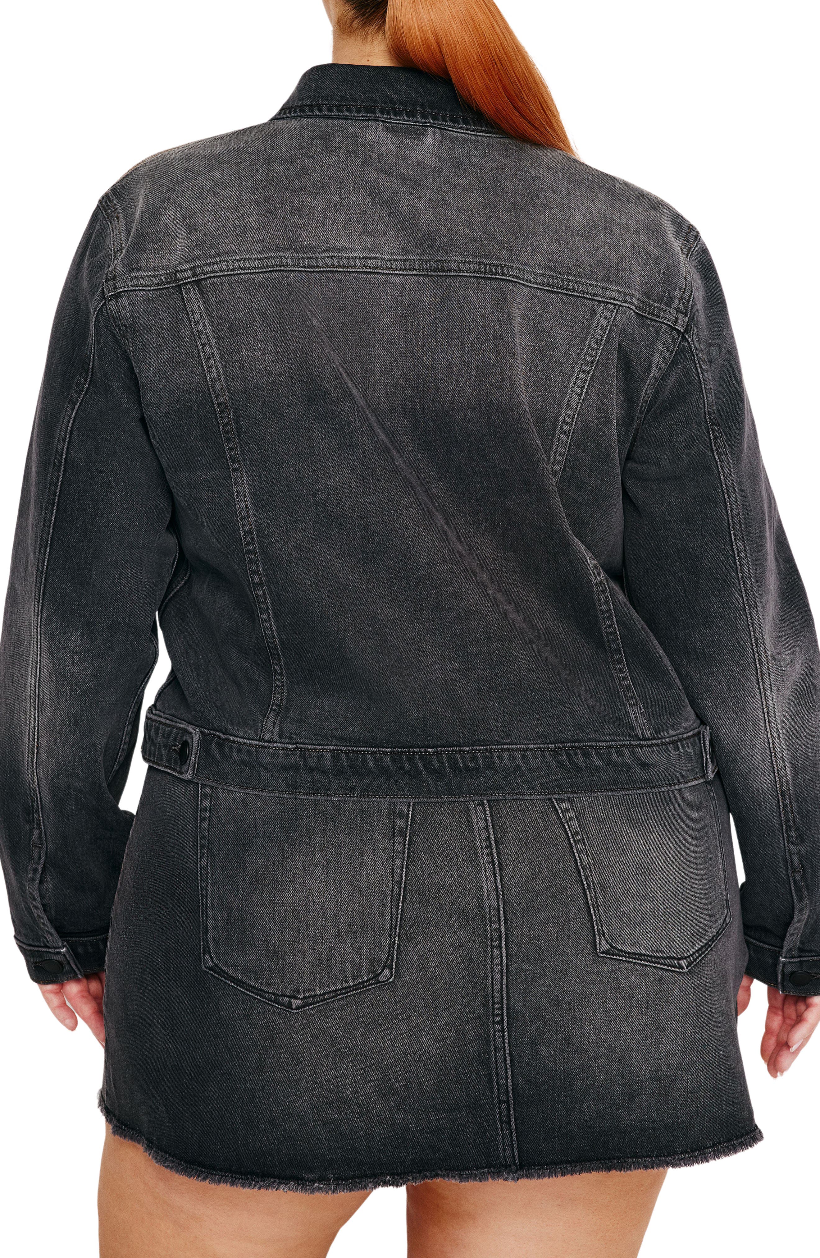 Good American Committed to Fit Denim Jacket | Nordstromrack
