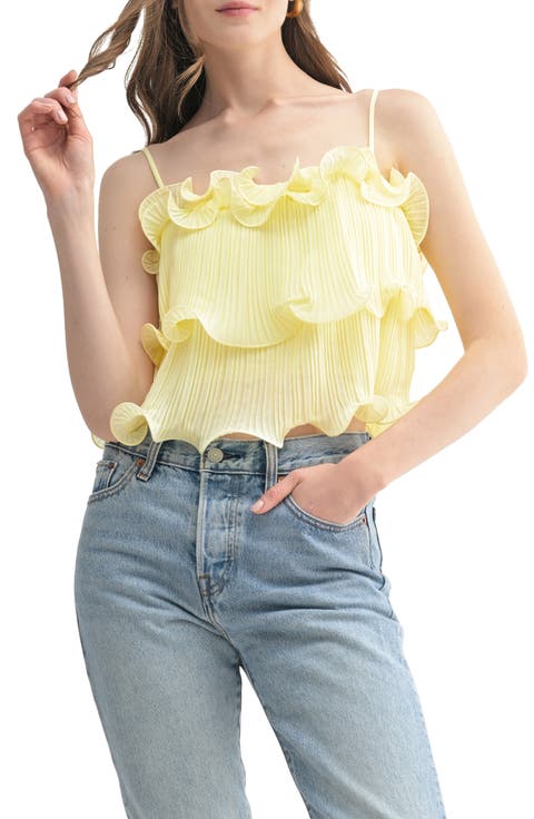 Yellow Crop Tops for Women | Nordstrom Rack