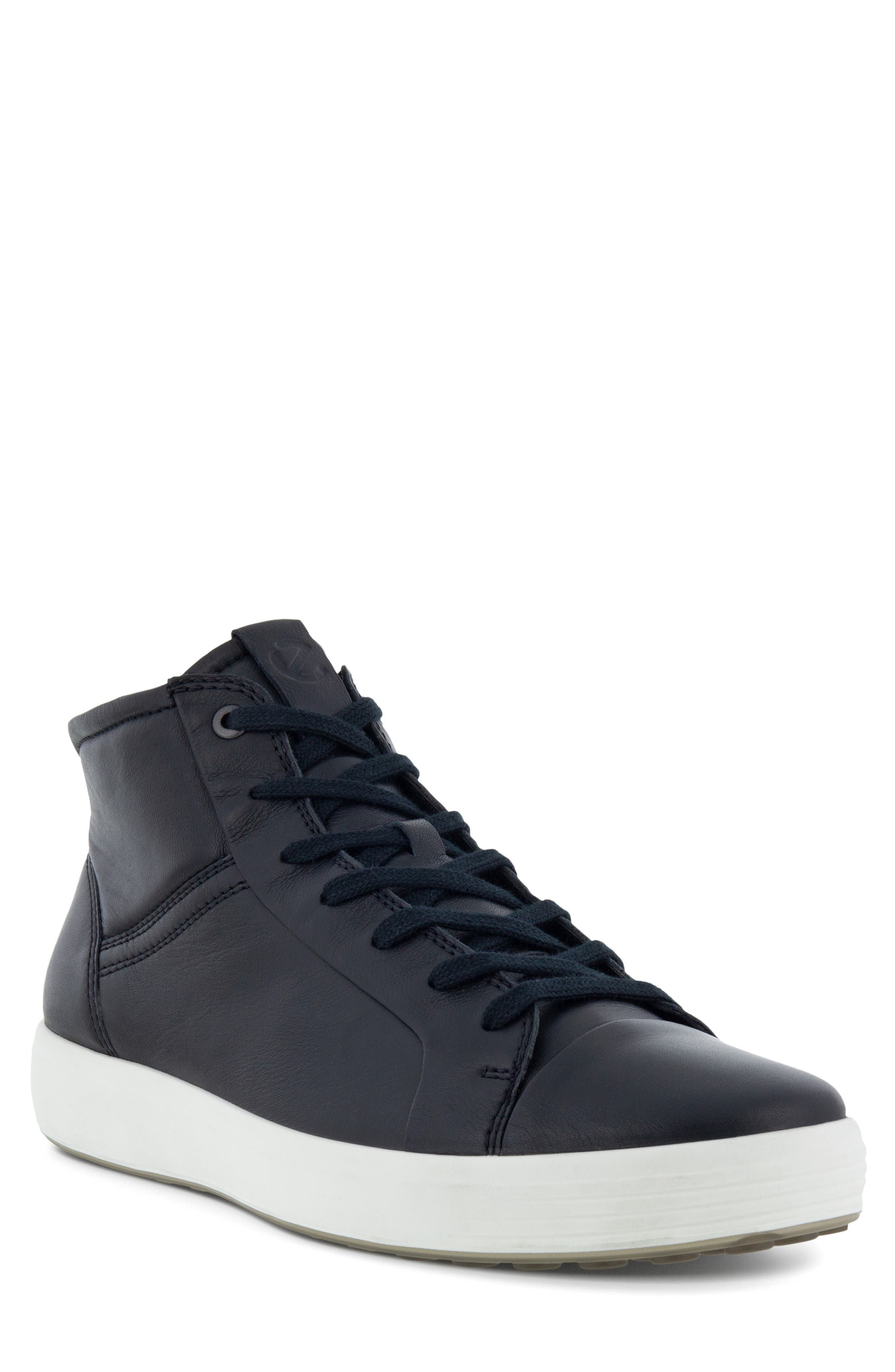 ECCO Soft 7 City High Top Sneaker (Men) | Nordstrom
