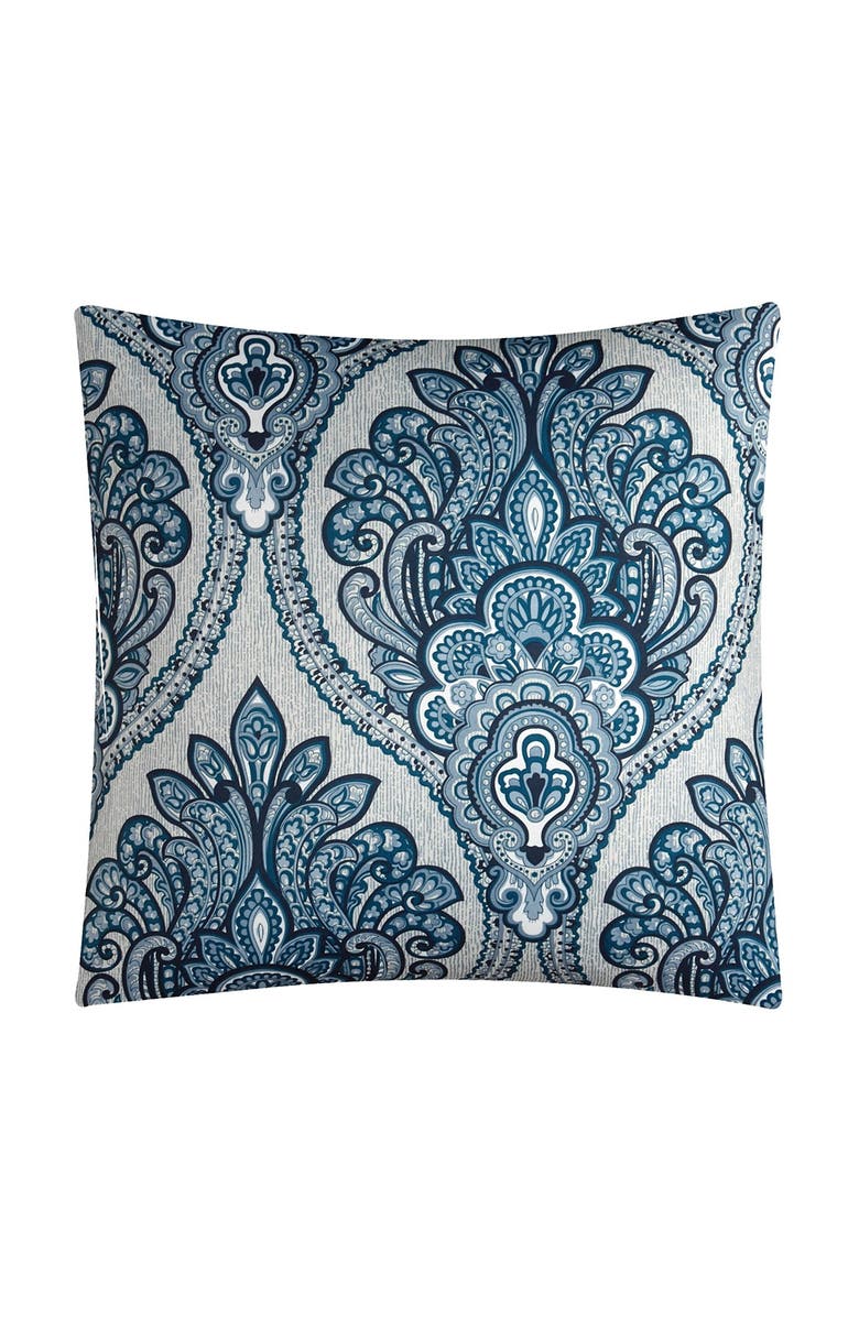 CHIC Queen Eurythmics Two-Tone Damask Pattern Comforter 7-Piece Set ...