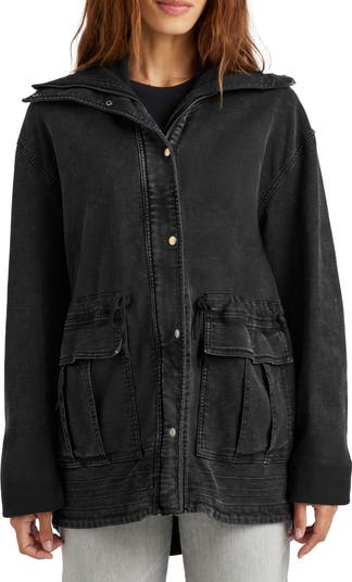 Splendid Meghan Cotton Blend Utility Jacket | Nordstromrack