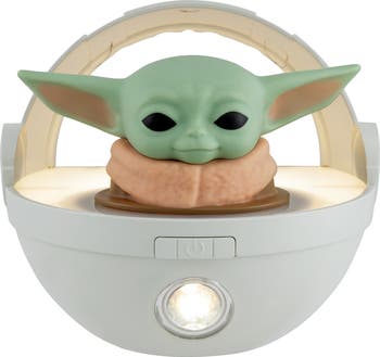 Star Wars x Disney 'The Mandalorian' Grogu Color Changing Cradle Night ...