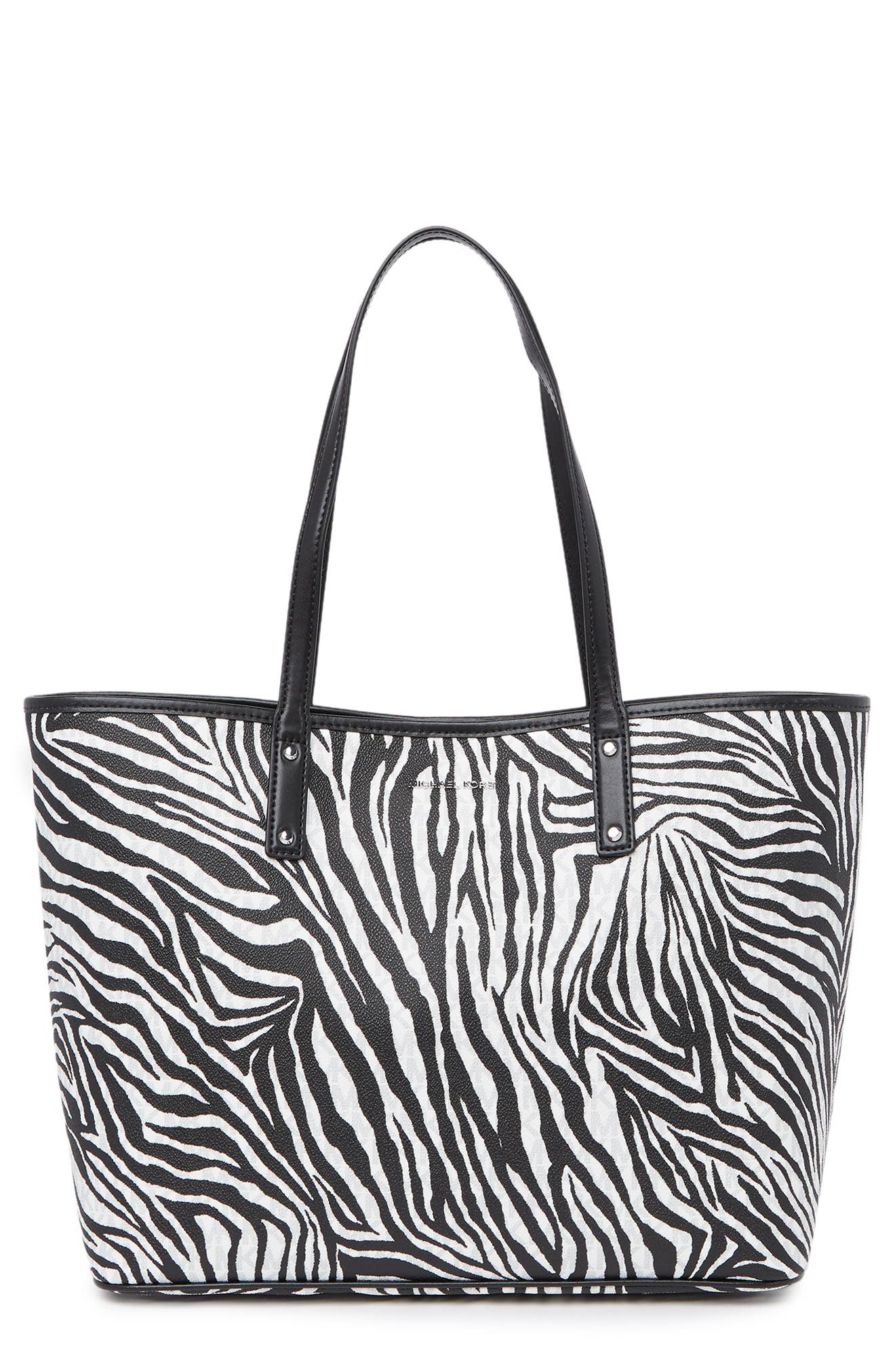 Michael Kors Carter Zebra Print Large Tote Bag | Nordstromrack