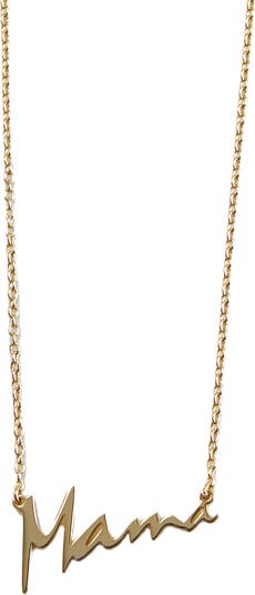 Mama necklace gold nordstrom store