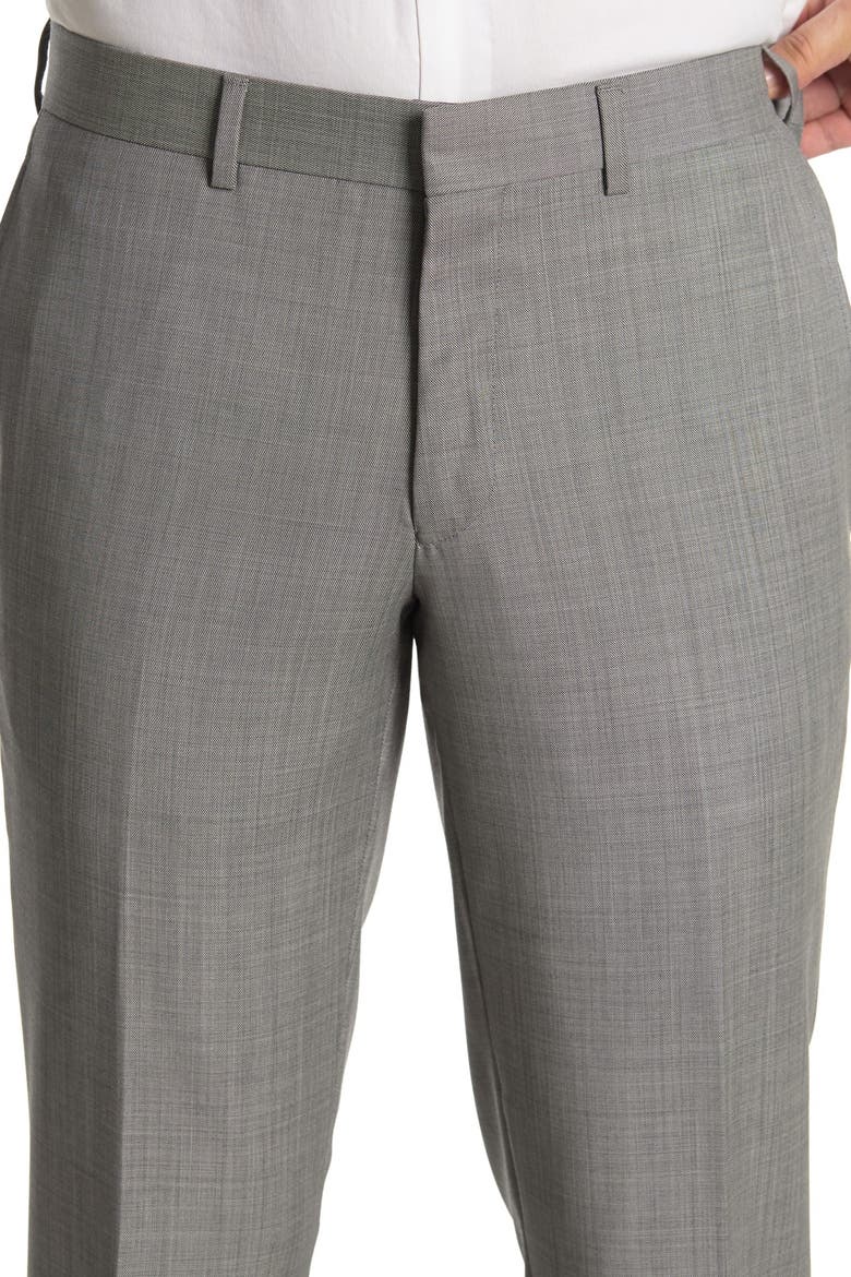 Roger Gray Sharkskin Two Button Notch Lapel Trim Fit Suit (Men ...