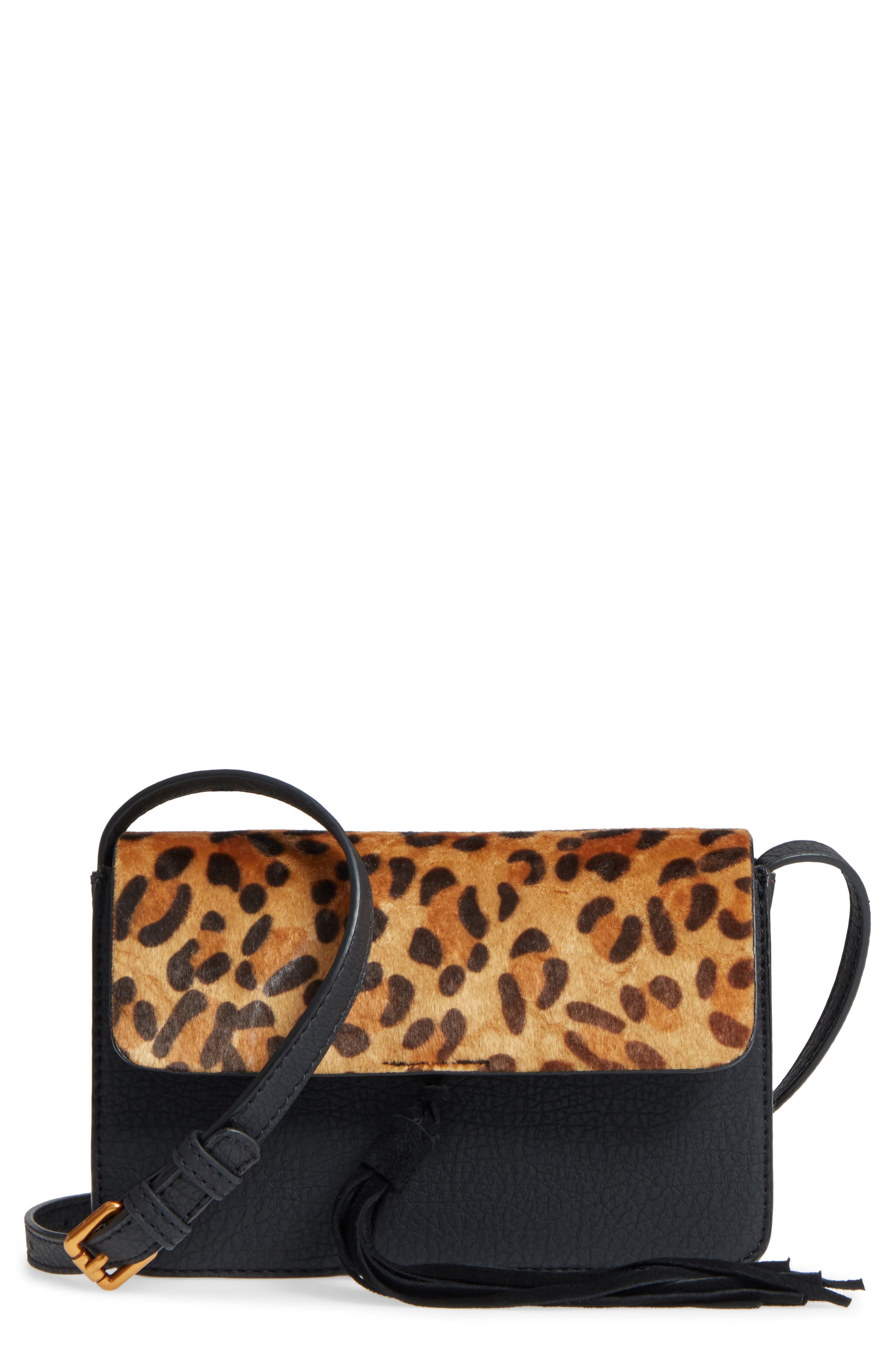Street Level Snake Embossed Faux Leather Crossbody Bag | Nordstromrack