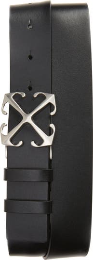 Off-White Arrow Buckle Leather Belt | Nordstromrack