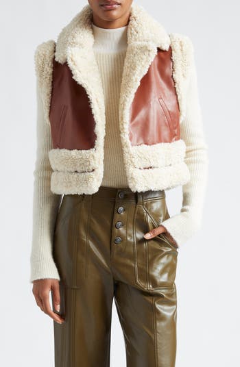 Cinq à Sept Nadia Faux Shearling Vest | Nordstrom