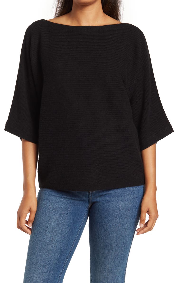 Magaschoni Cashmere Off-Shoulder Sweater | Nordstromrack