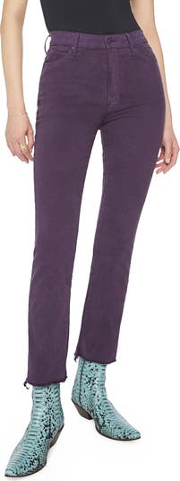 MOTHER Rascal Fray Hem Ankle Straight Leg Jeans | Nordstrom