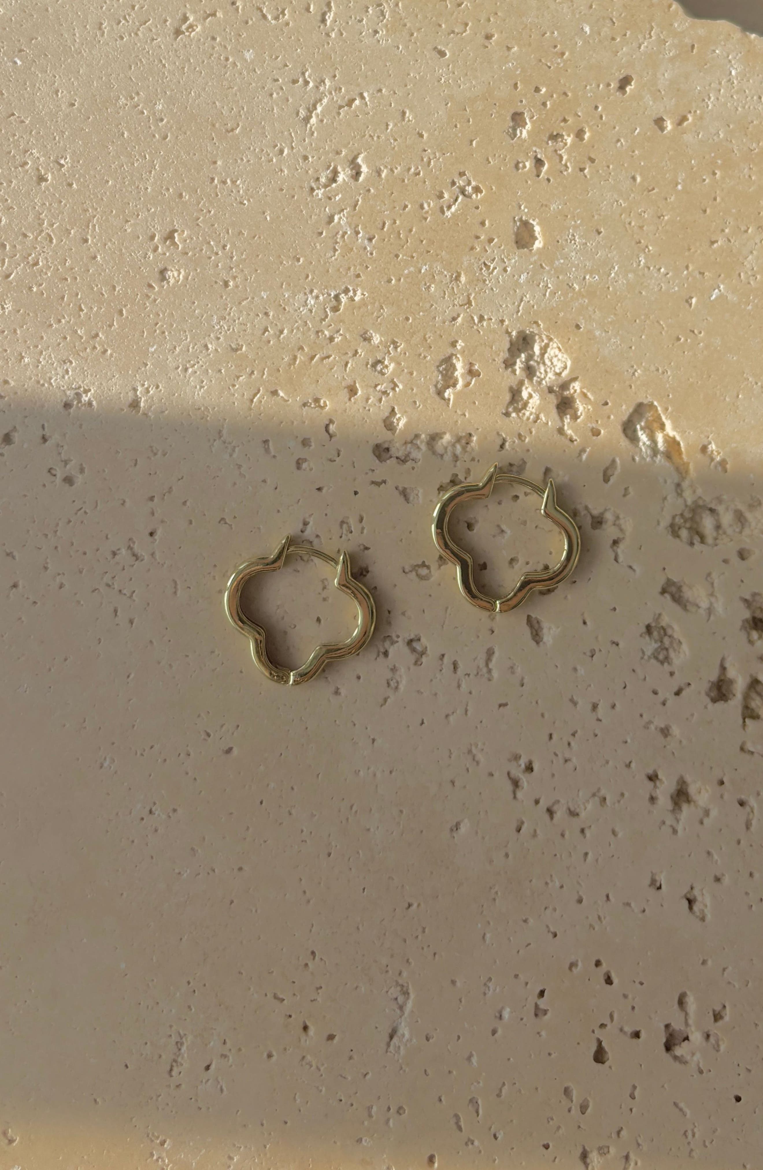 Adornia Clover Hoop Earrings | Nordstromrack