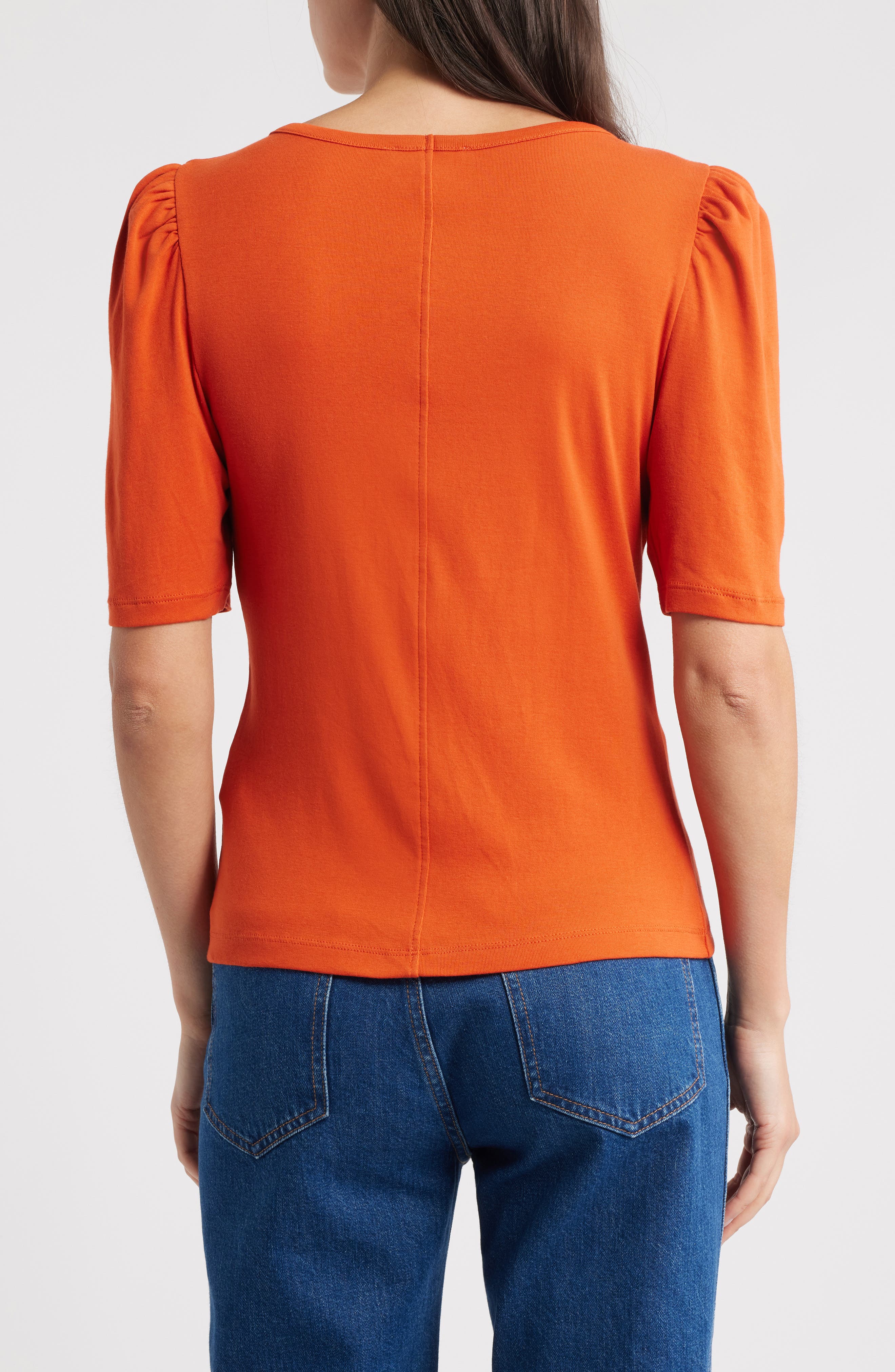 Puff-Sleeve Scoop Neck T-Shirt (Women) | Nordstromrack
