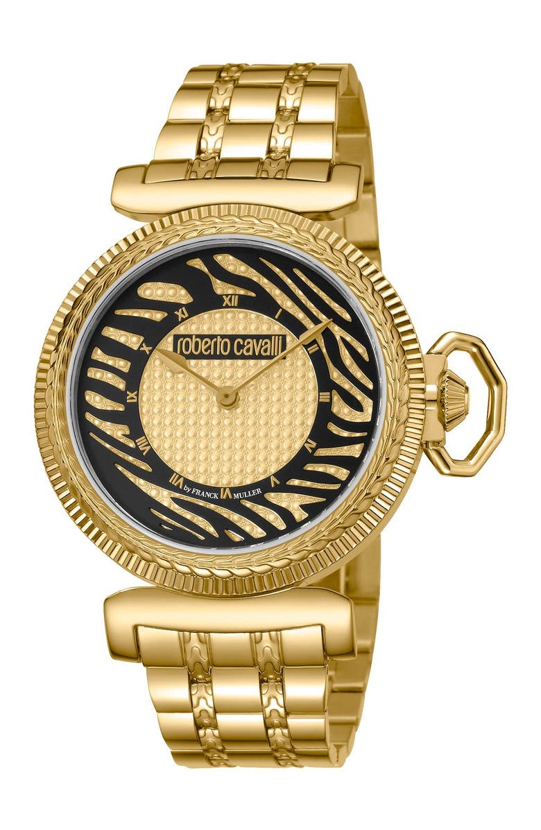 Roberto Cavalli Women's Animal Pattern Bracelet Watch, 38mm | Nordstromrack