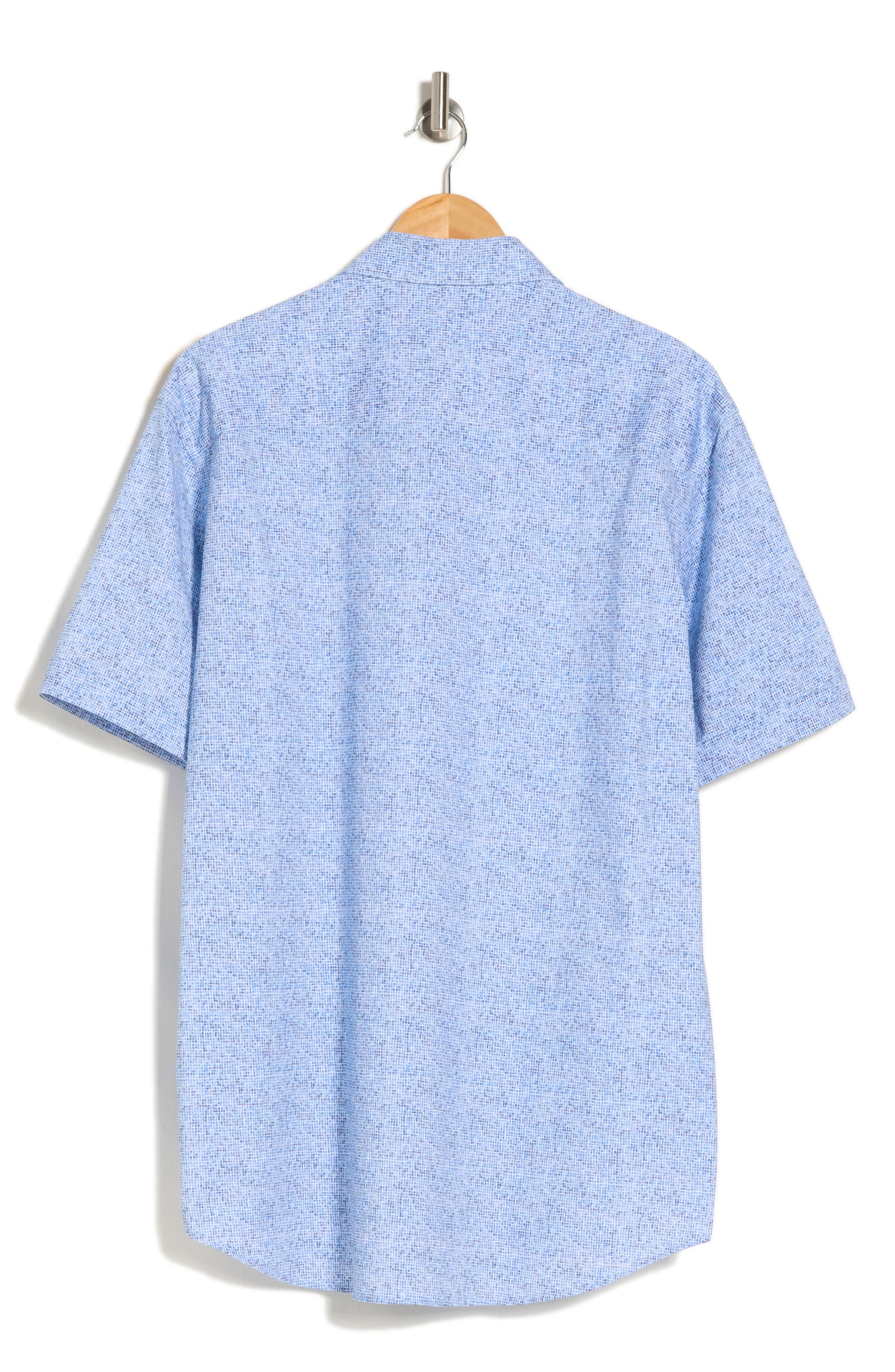Bugatchi Short Sleeve Woven Shirt | Nordstromrack