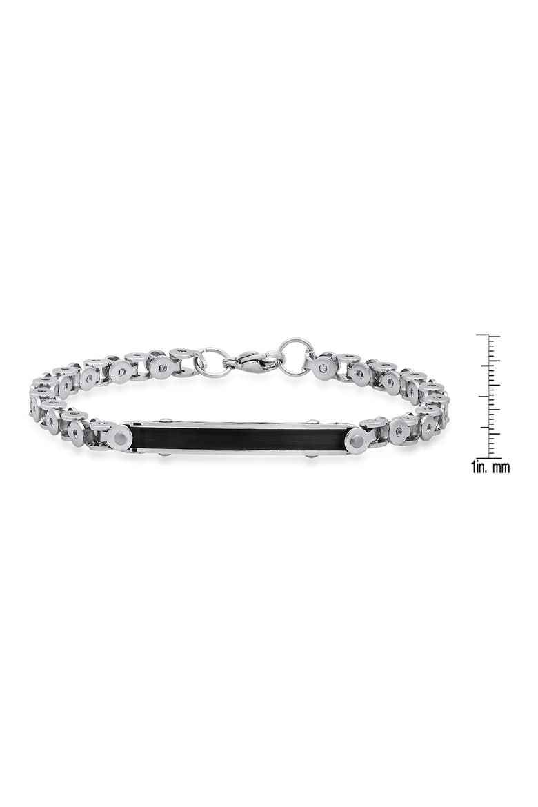 Men's Two-Tone Stainless Steel ID Bracelet (Men) | Nordstromrack