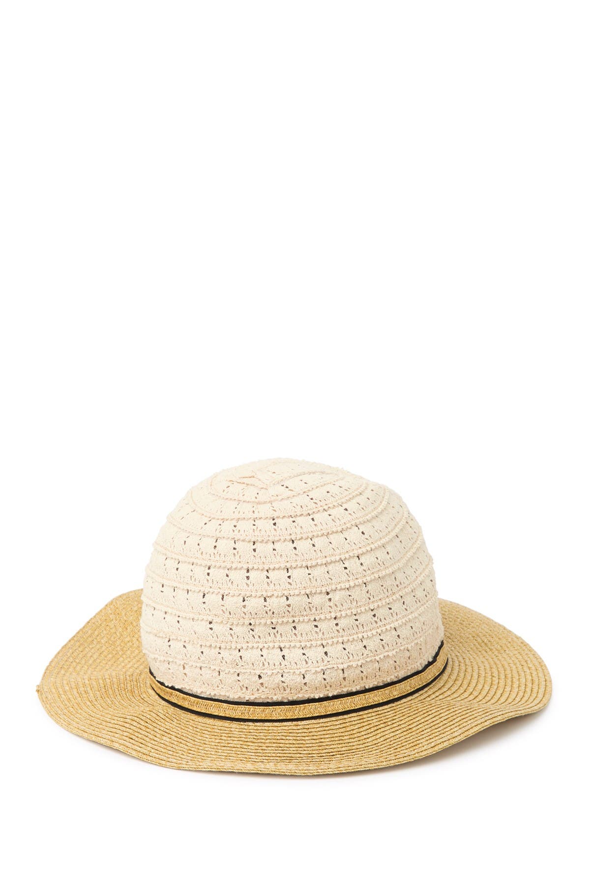 Collection XIIX Emboridered Panama Hat | Nordstromrack