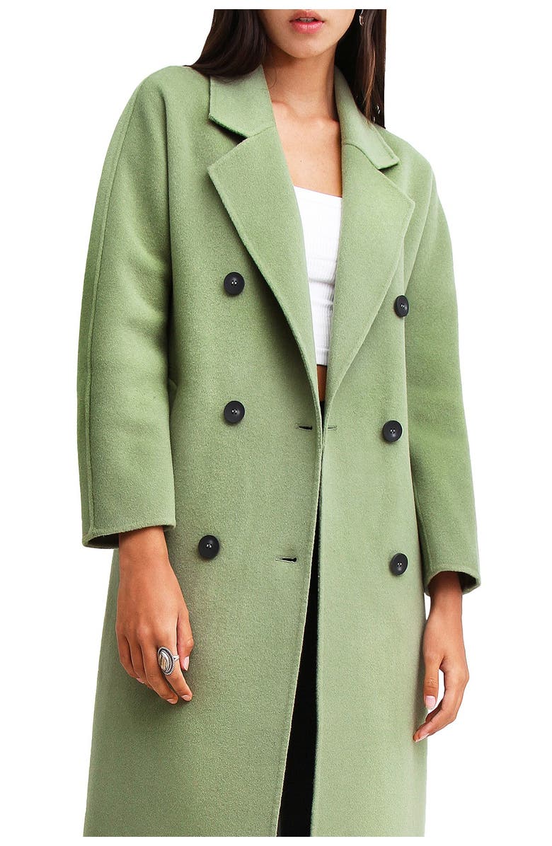 Belle & Bloom Boss Girl Double-Breasted Wool Coat | Nordstromrack
