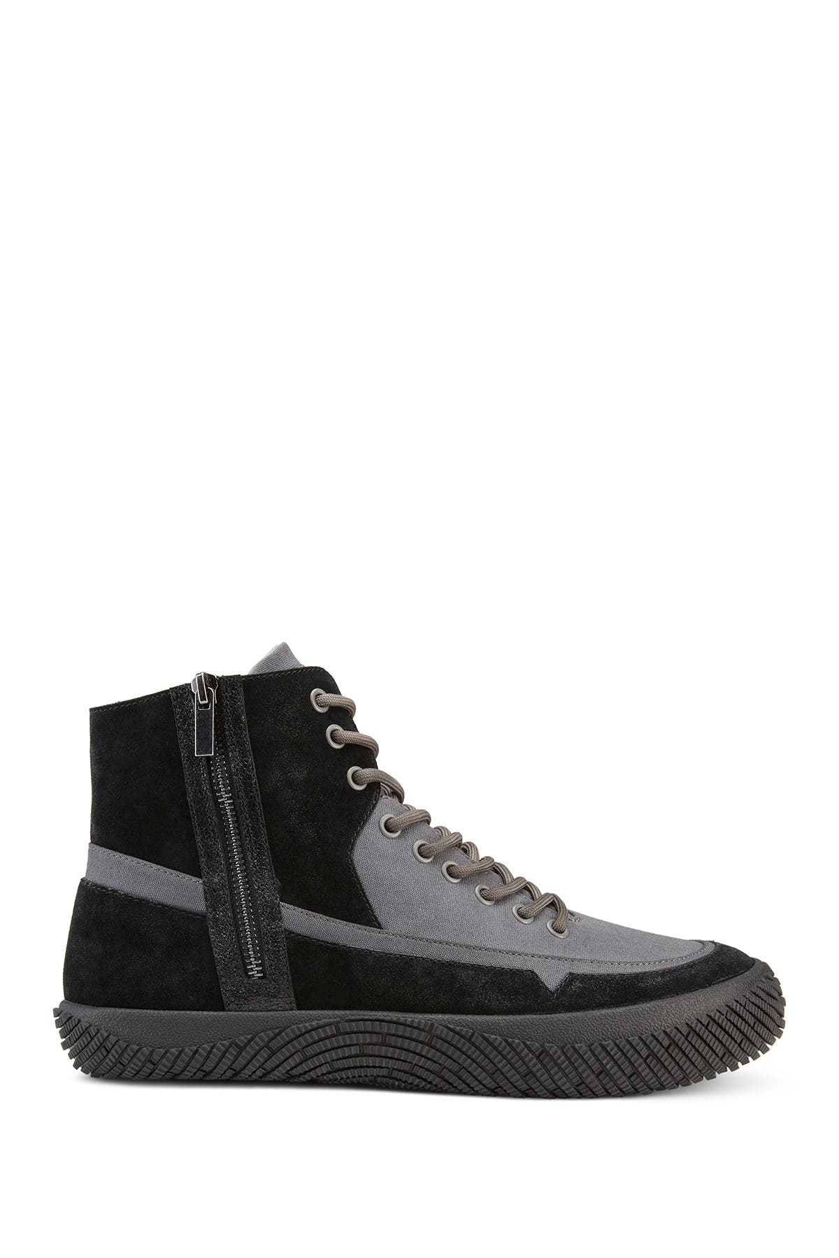 HYBRID GREEN LABEL Disruptor Suede Side Zip Mid Sneaker | Nordstromrack