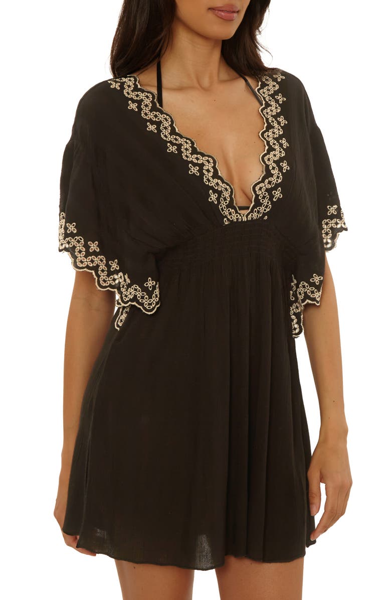 Becca Barbados Eyelet Cover-Up Tunic | Nordstrom