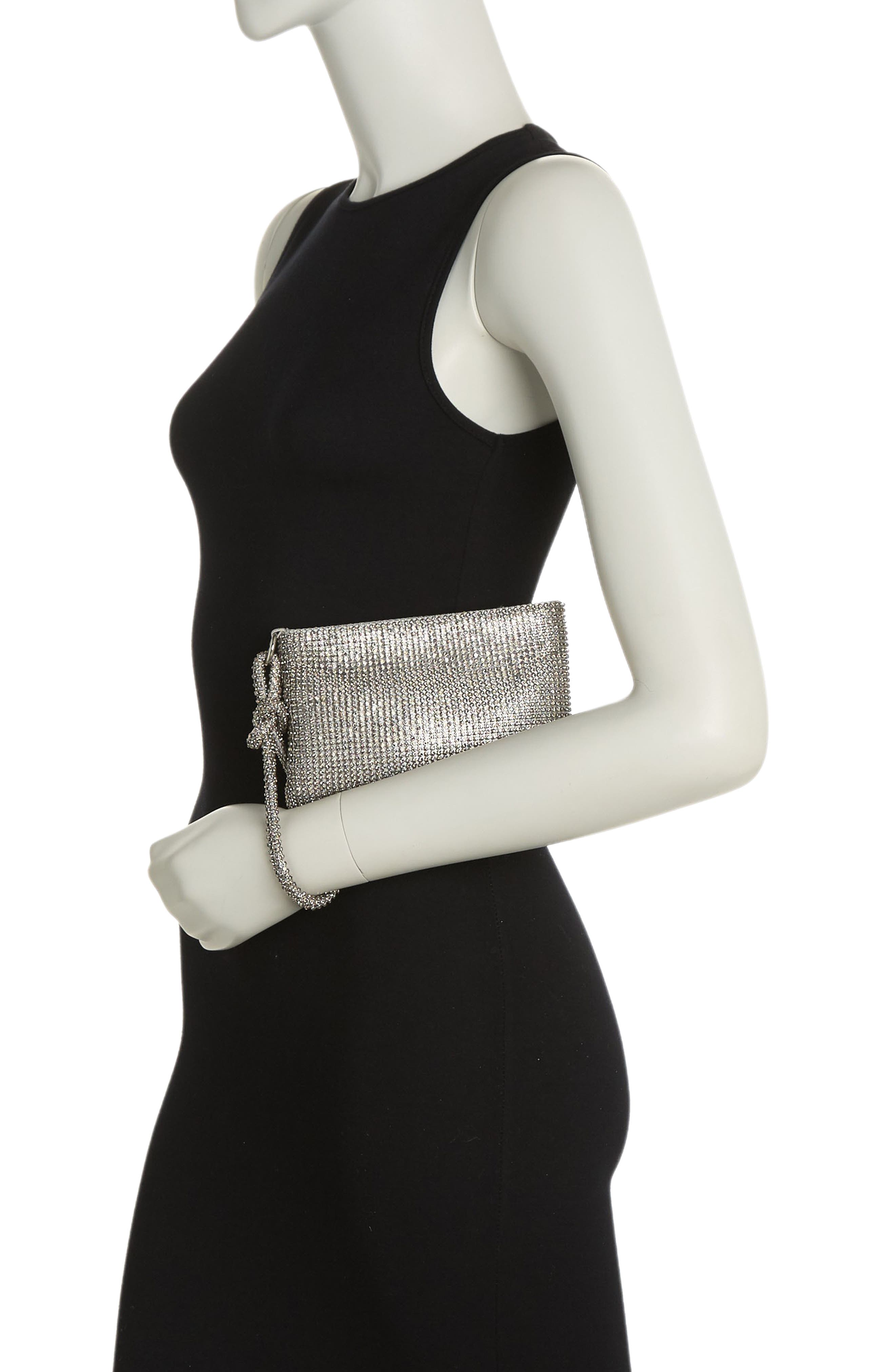 Whiting & Davis Poppy Knotted Rhinestone Wristlet | Nordstromrack