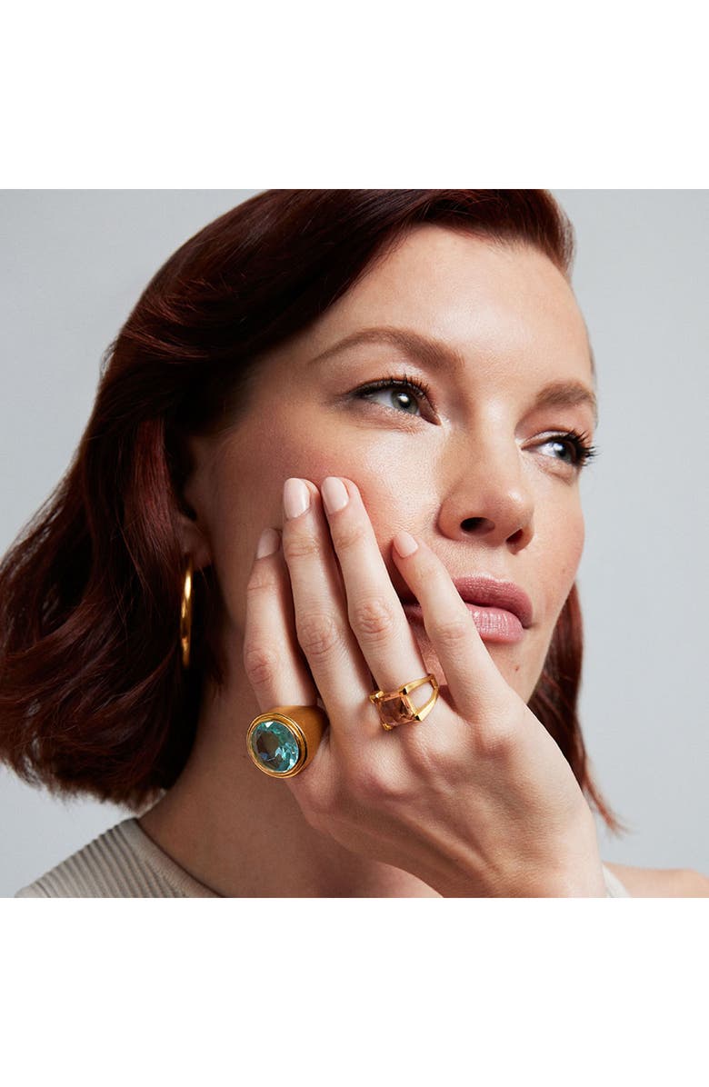 Dean Davidson Signature Blue Topaz Signet Ring | Nordstromrack