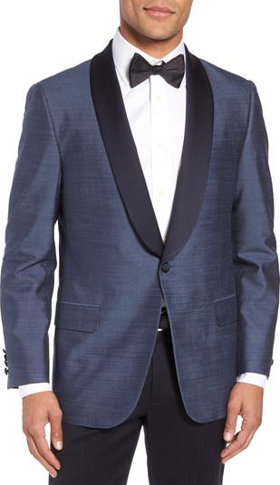 Hickey Freeman Classic B Fit Silk Dinner Jacket | Nordstrom