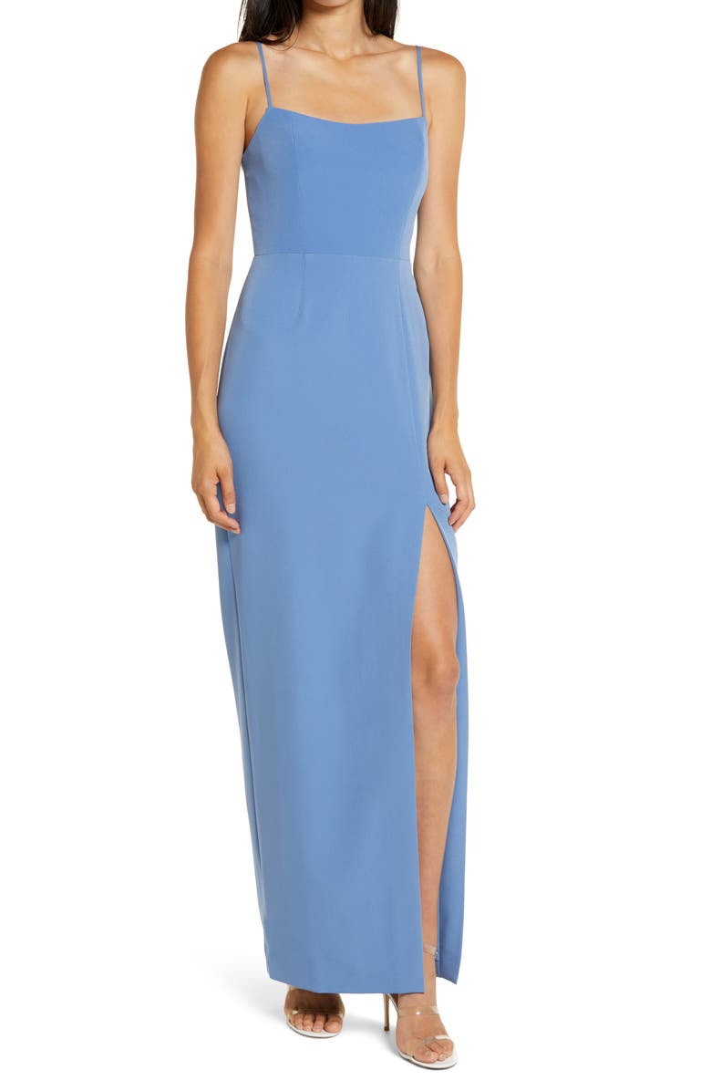 WAYF The Lettie Column Gown | Nordstromrack