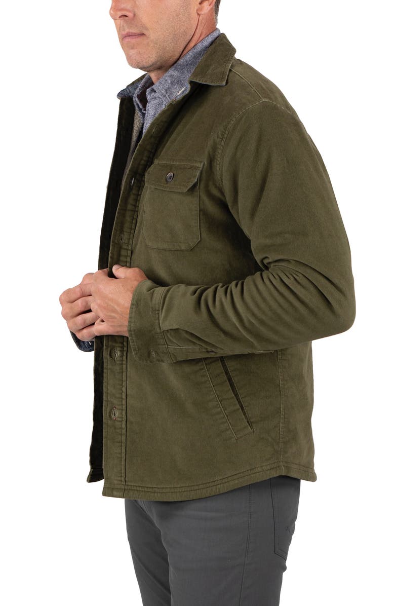 Tailor Vintage Faux Shearling Lined Corduroy Shirt Jacket | Nordstromrack