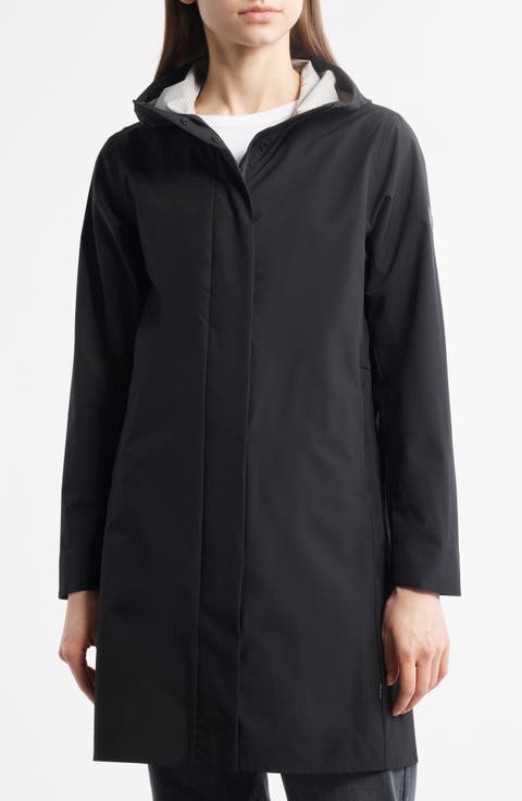 Women's Black Rain Jackets & Raincoats | Nordstrom