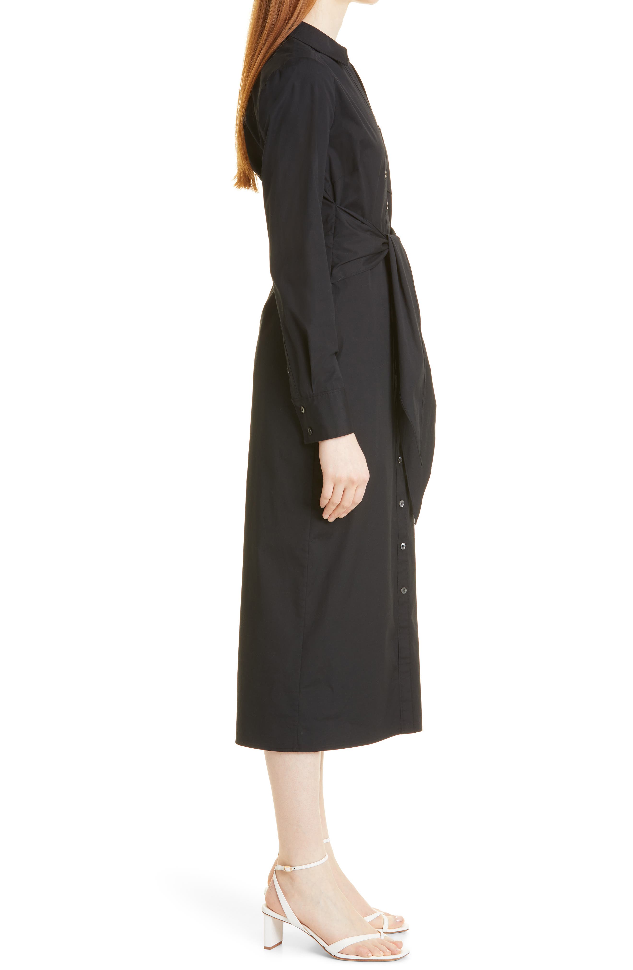 Veronica Beard Janelle Long Sleeve Shirtdress | Nordstrom
