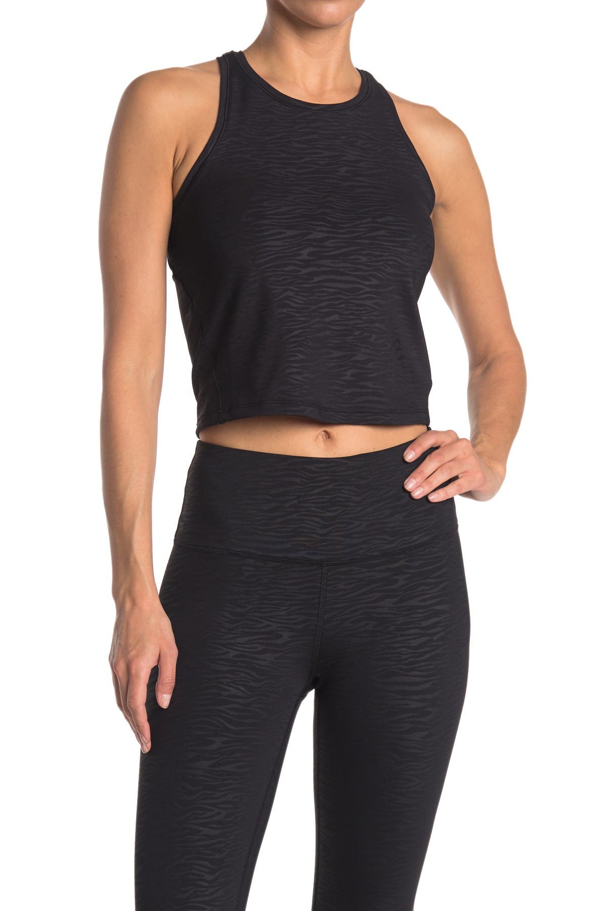 90 DEGREE BY REFLEX Interlink Embossed Zebra Tank | Nordstromrack