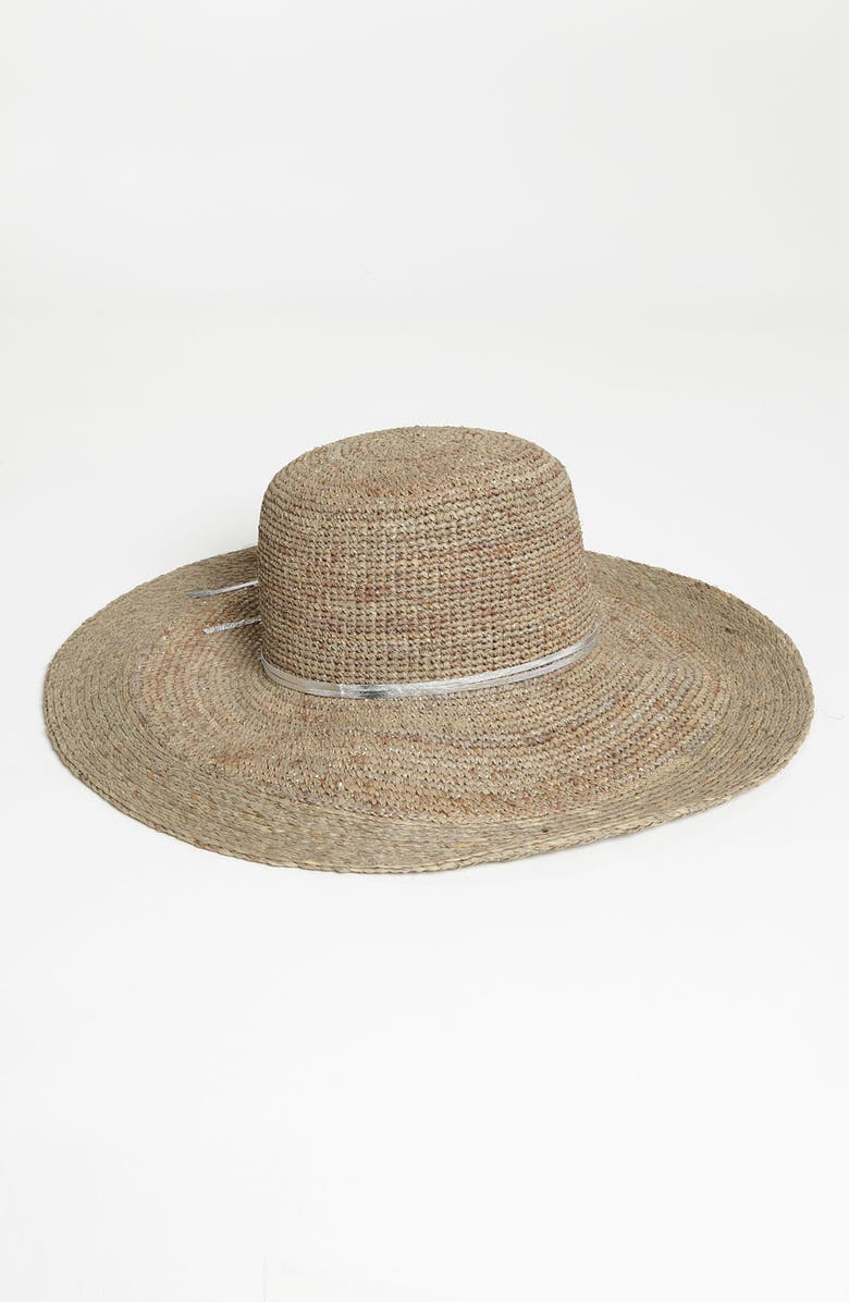 Flora Bella Crochet Raffia Sun Hat | Nordstrom