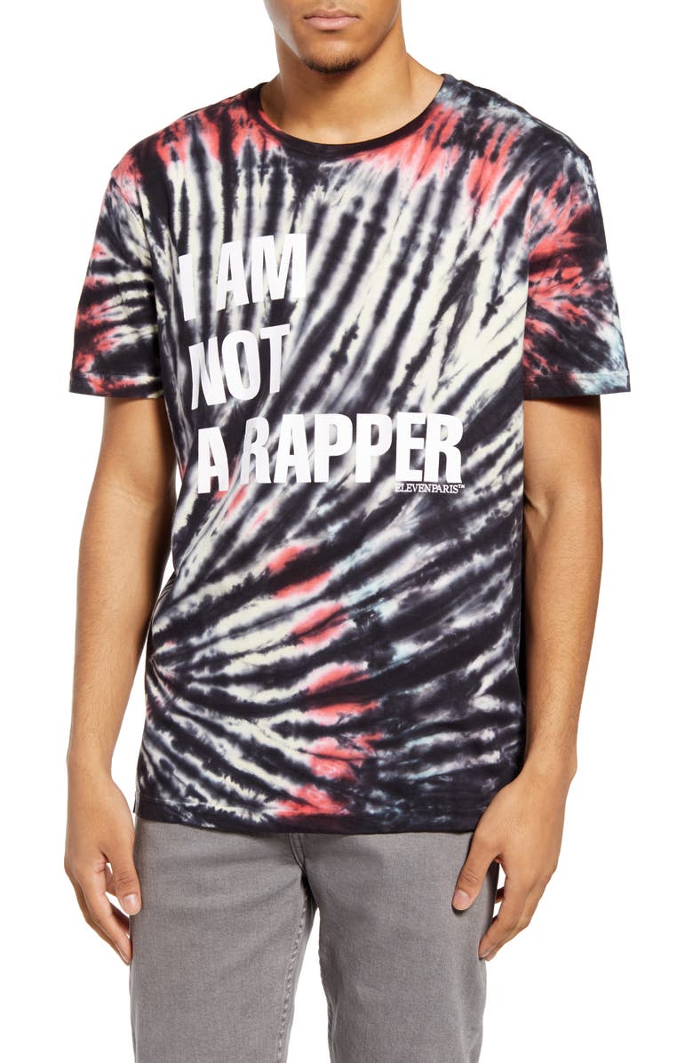 elevenparis Niam Rapper Tie Dye Graphic Tee | Nordstromrack