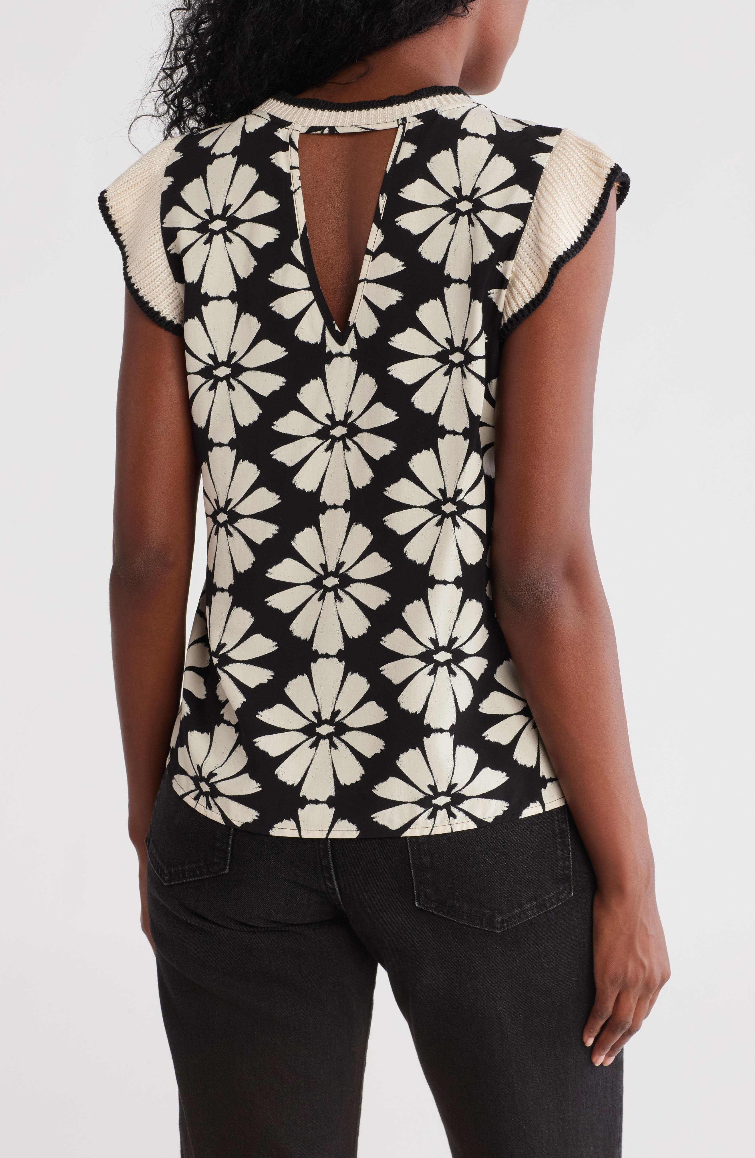 DR2 by Daniel Rainn Mixed Media Top | Nordstromrack
