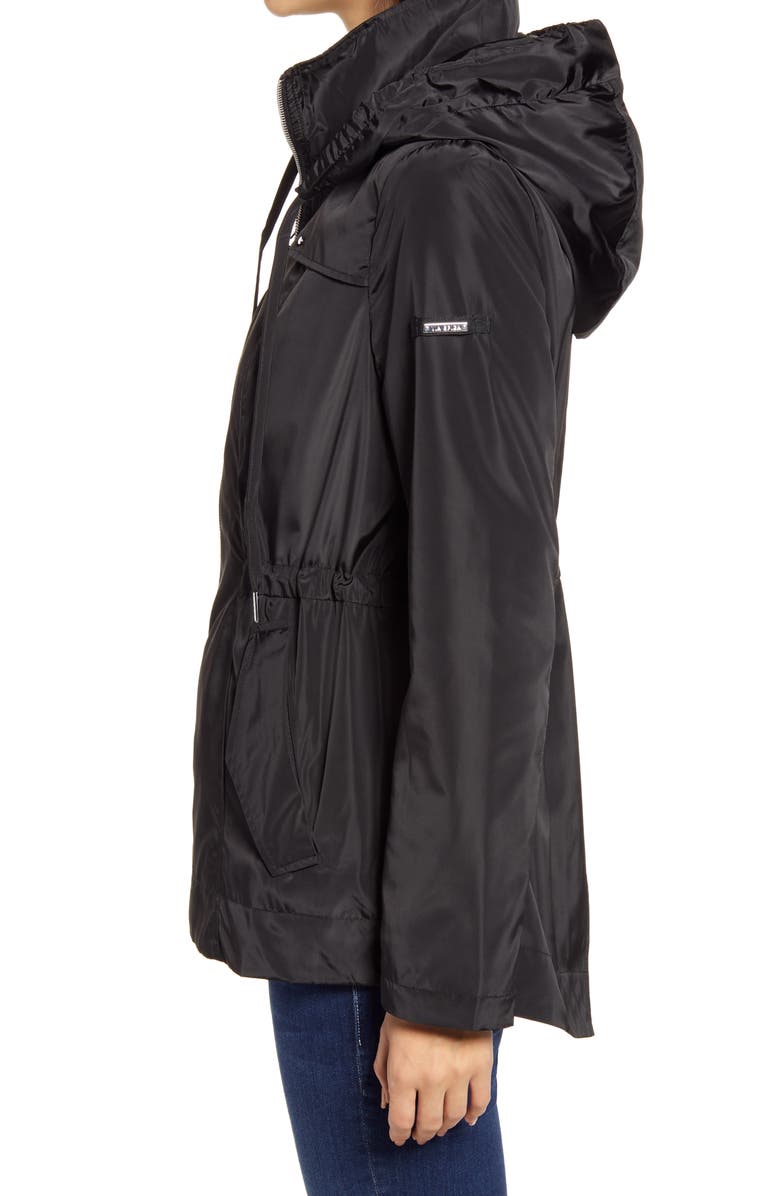 Via Spiga Water Repellent Packable Hooded Jacket | Nordstromrack