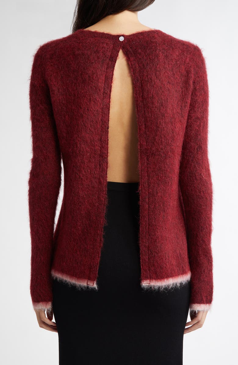 ZANKOV Taisa Split Back Sweater | Nordstromrack
