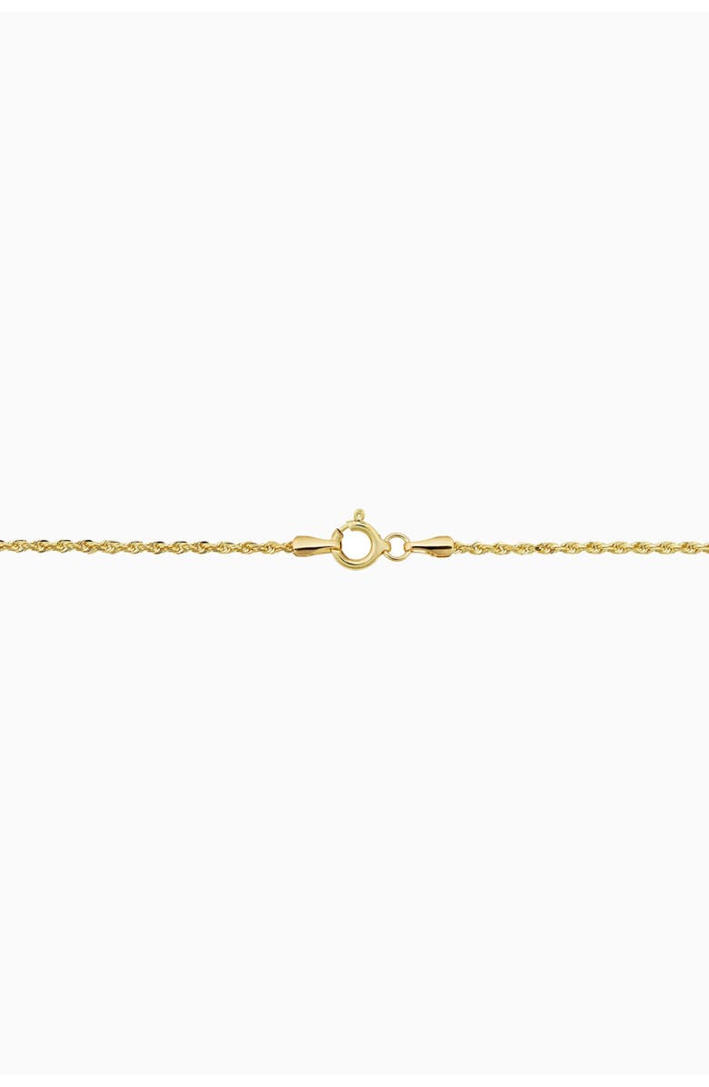 Oradina 14K Gold Roman Rope Chain Necklace | Nordstrom