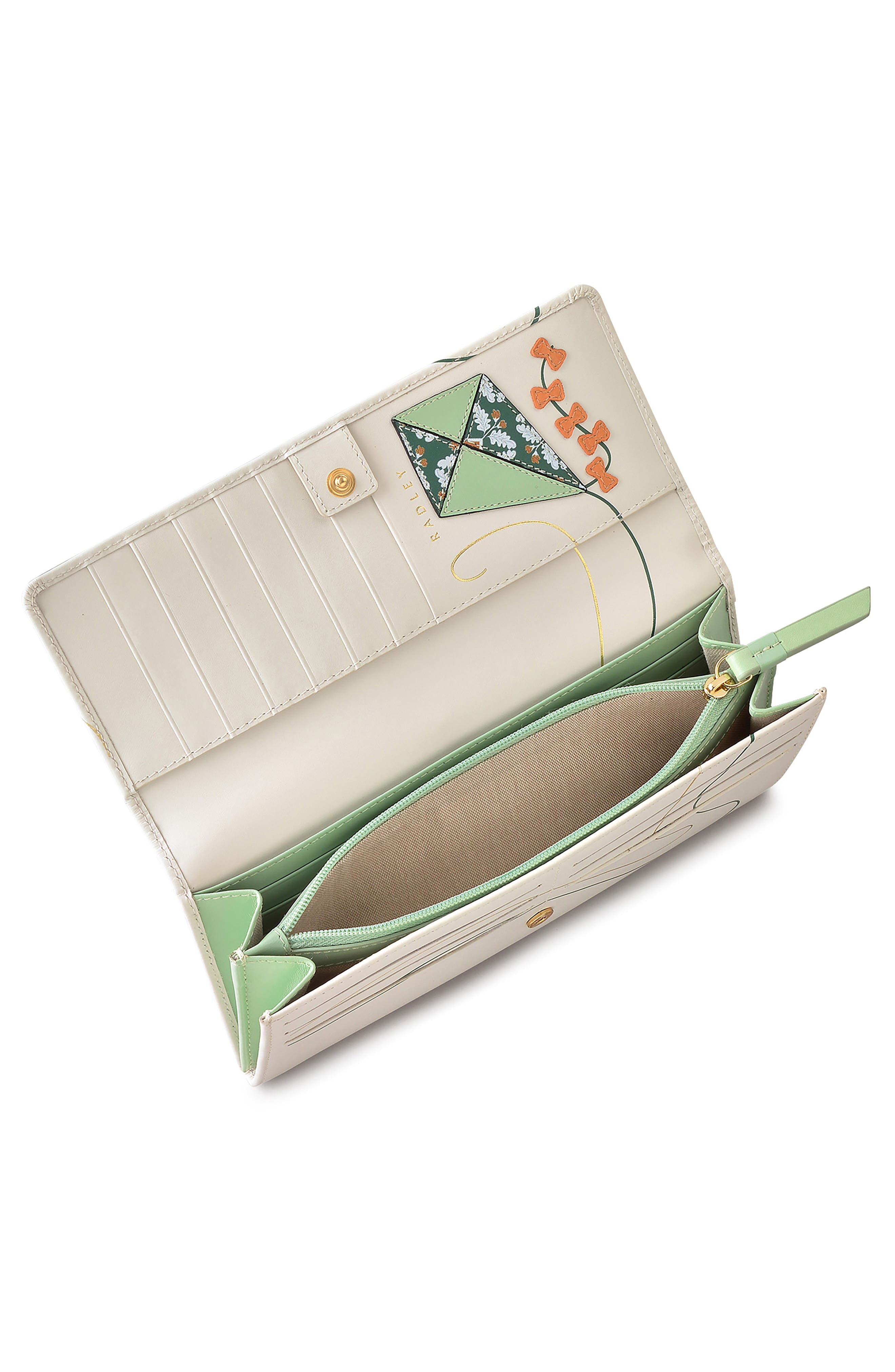 Radley Kite Large Leather Flapover Wallet | Nordstromrack