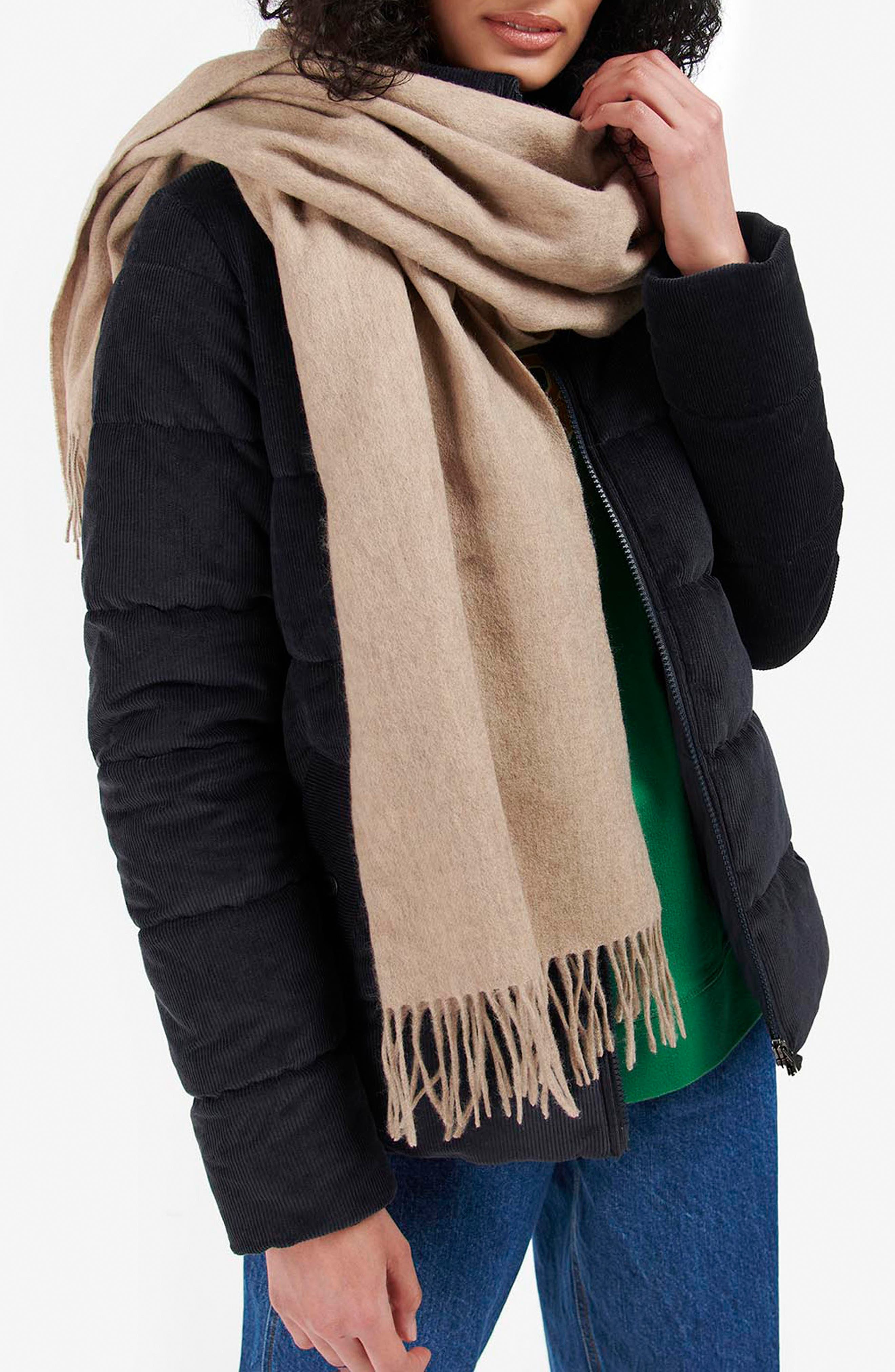 Barbour Wool Wrap Scarf | Nordstromrack