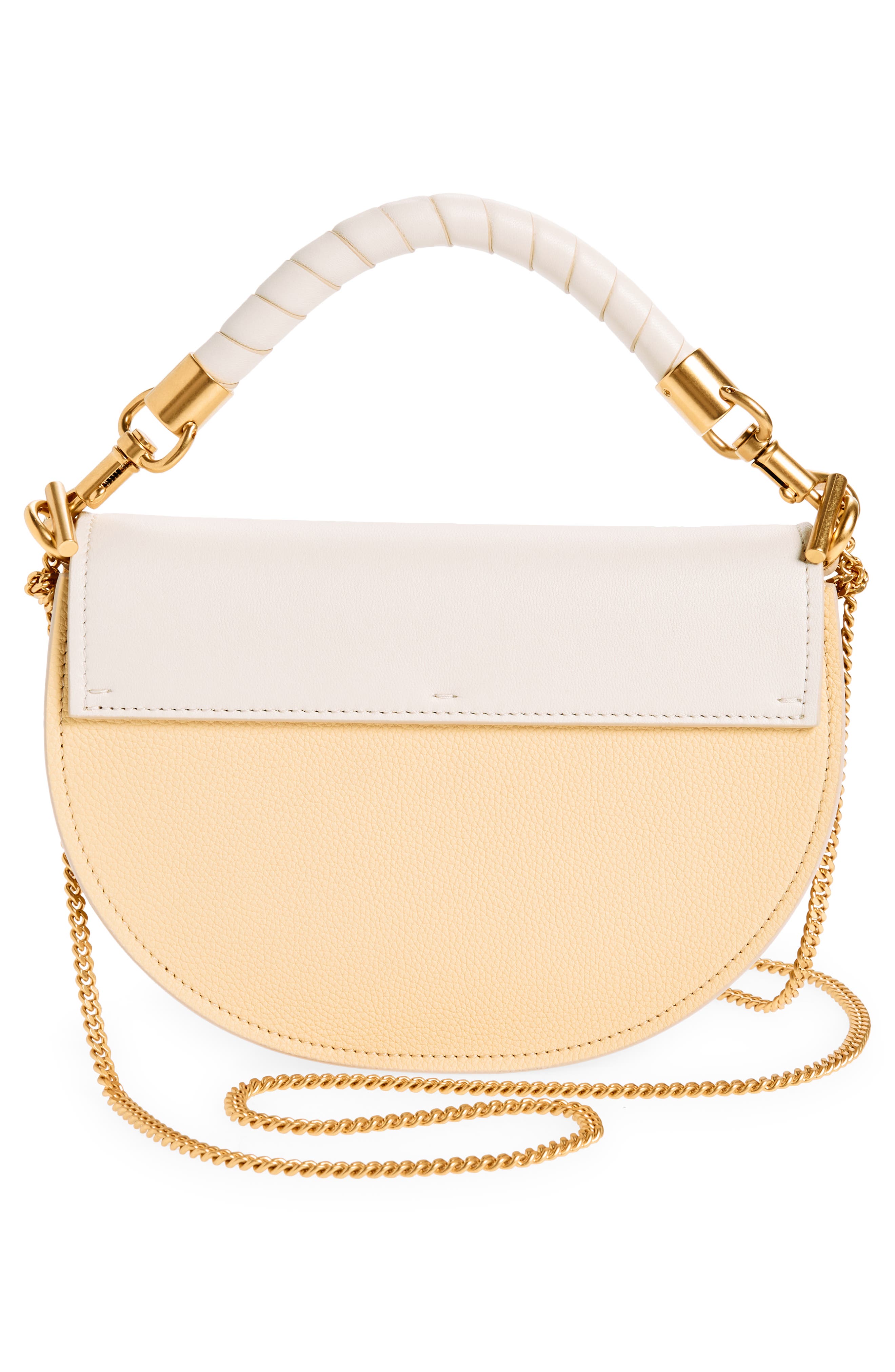 Chloé Small Marcie Colorblock Leather Top Handle Bag | Nordstromrack