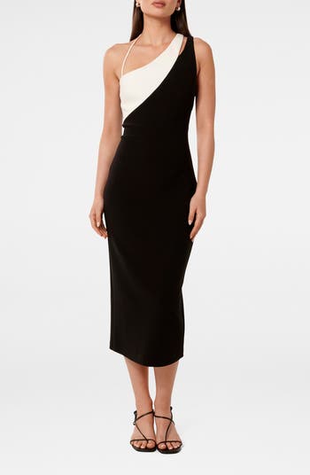 Ever New Toni Colorblock Sleeveless Midi Dress | Nordstromrack