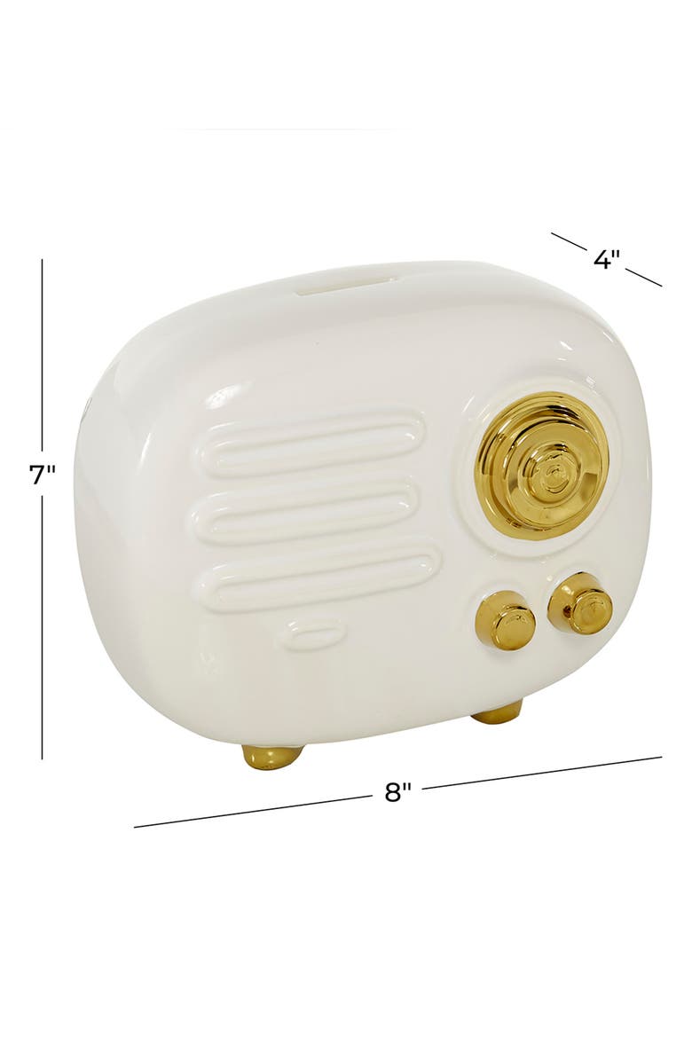 COSMO BY COSMOPOLITAN Willow Row 1950s Style Clock Radio Sculpture ...