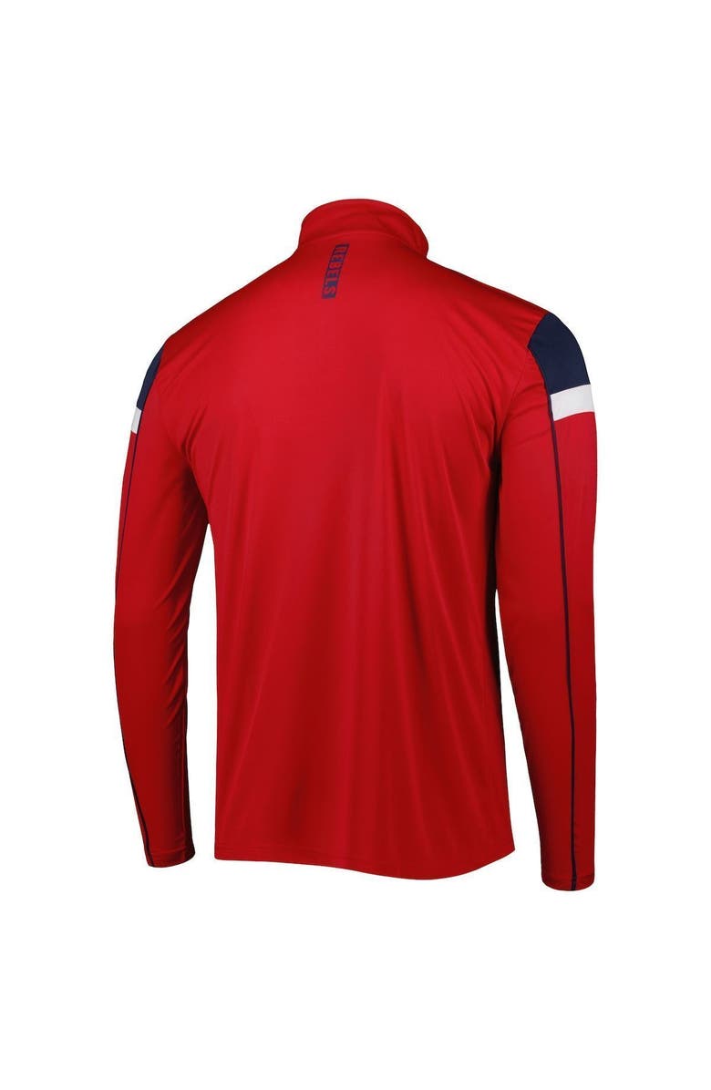 COLOSSEUM Men's Colosseum Red Ole Miss Rebels Golf Match Quarter-Zip ...