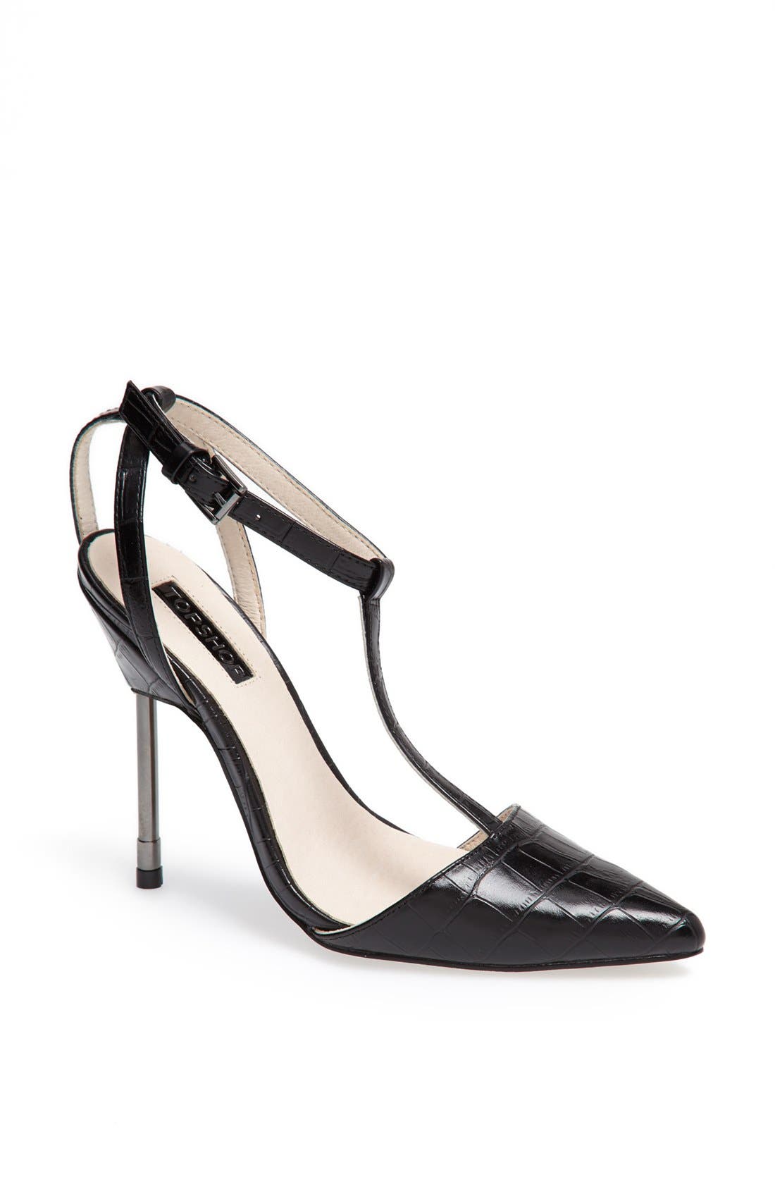 Topshop 'Ghost' T-Strap Pump | Nordstrom