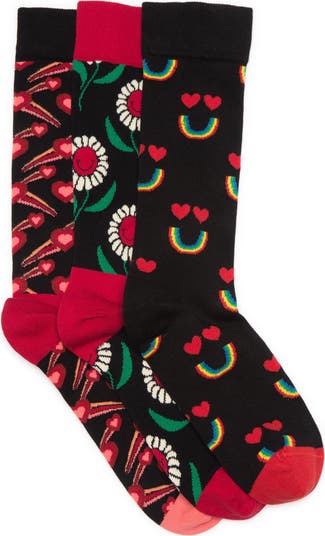 Happy Socks Heart Socks - Pack of 3 | Nordstromrack