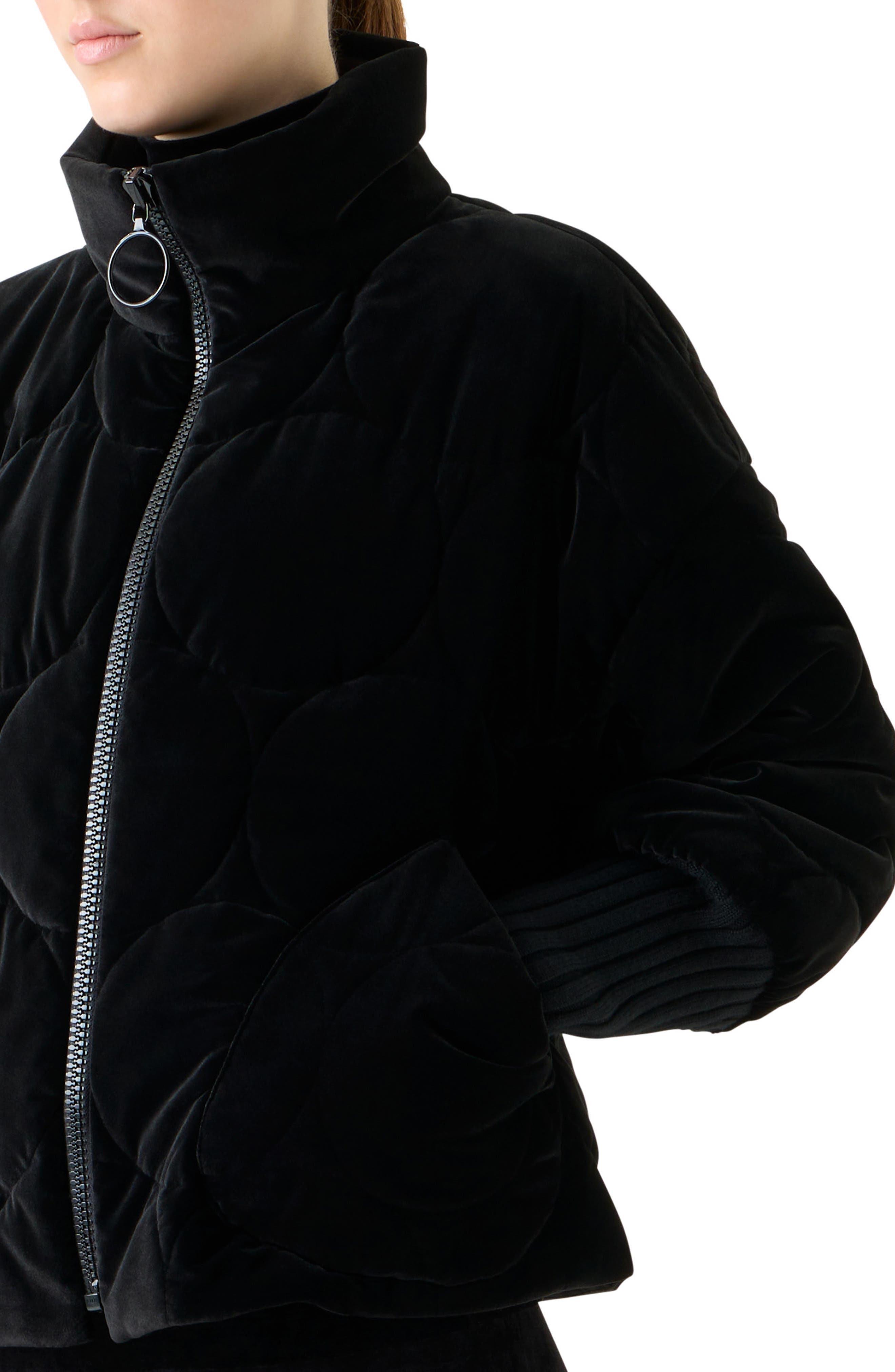 Akris punto Quilted Velvet Jacket | Nordstrom